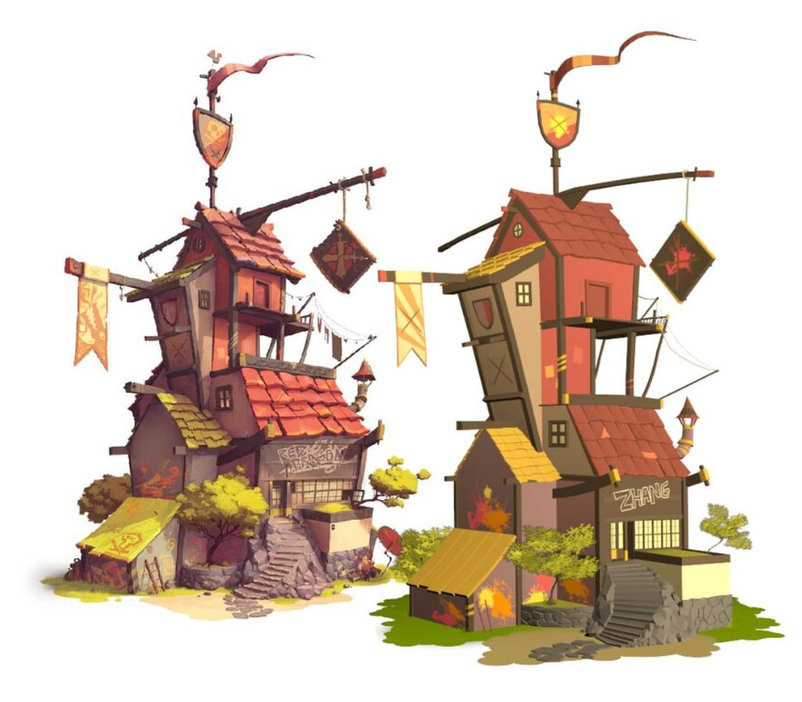 ArtStation - Fantasy House Reference 3D Model