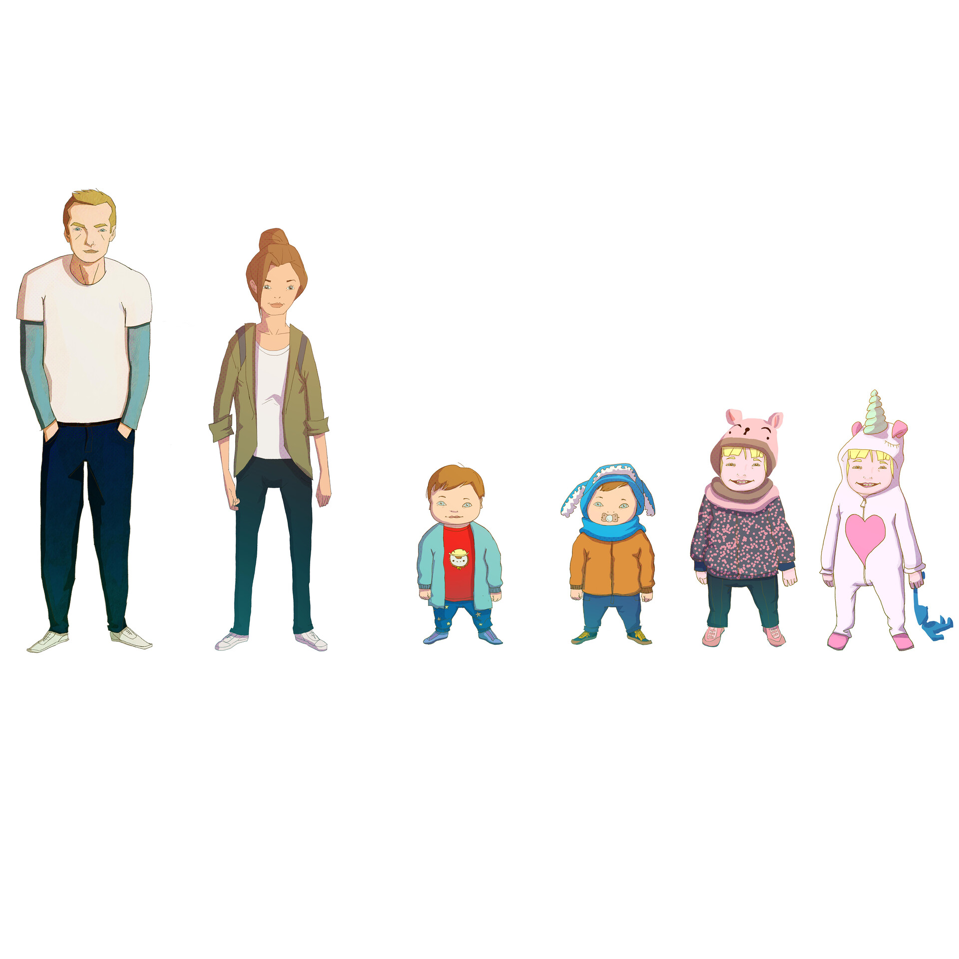 ArtStation - chara design