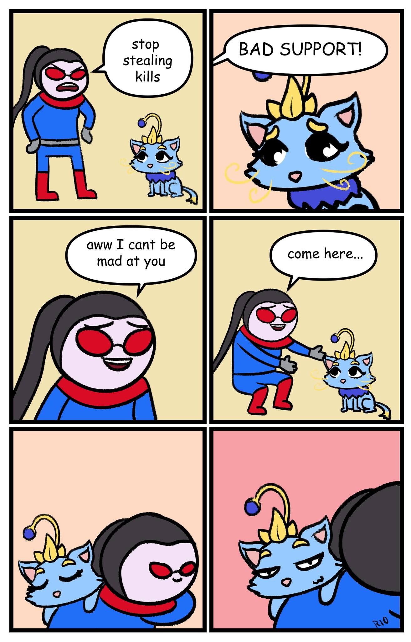 ArtStation - Vayne and Yuumi