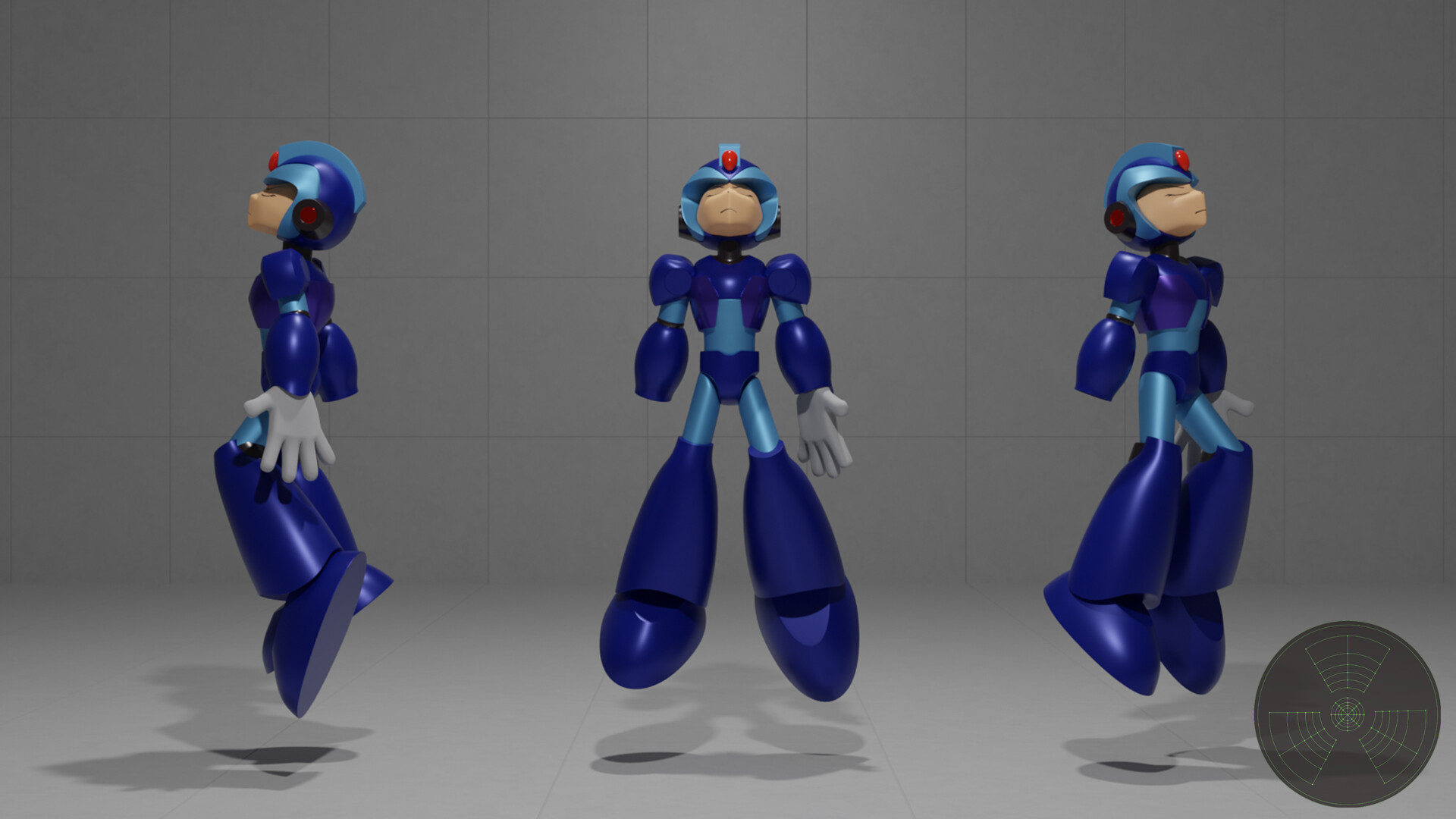 ArtStation - X | Blender | Megaman X