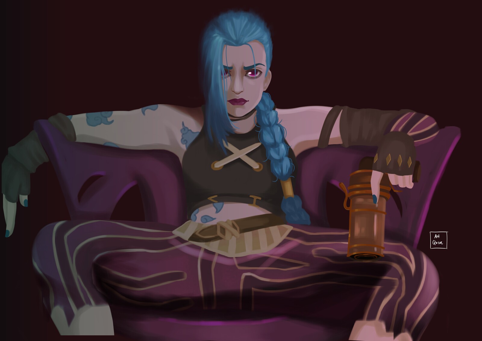 Art Queue - Jinx Arcane