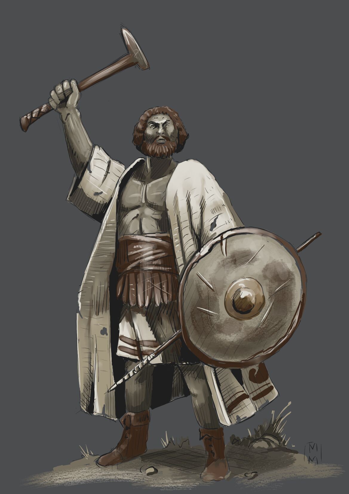 ArtStation - Bellovesus / Atlantean Hillman