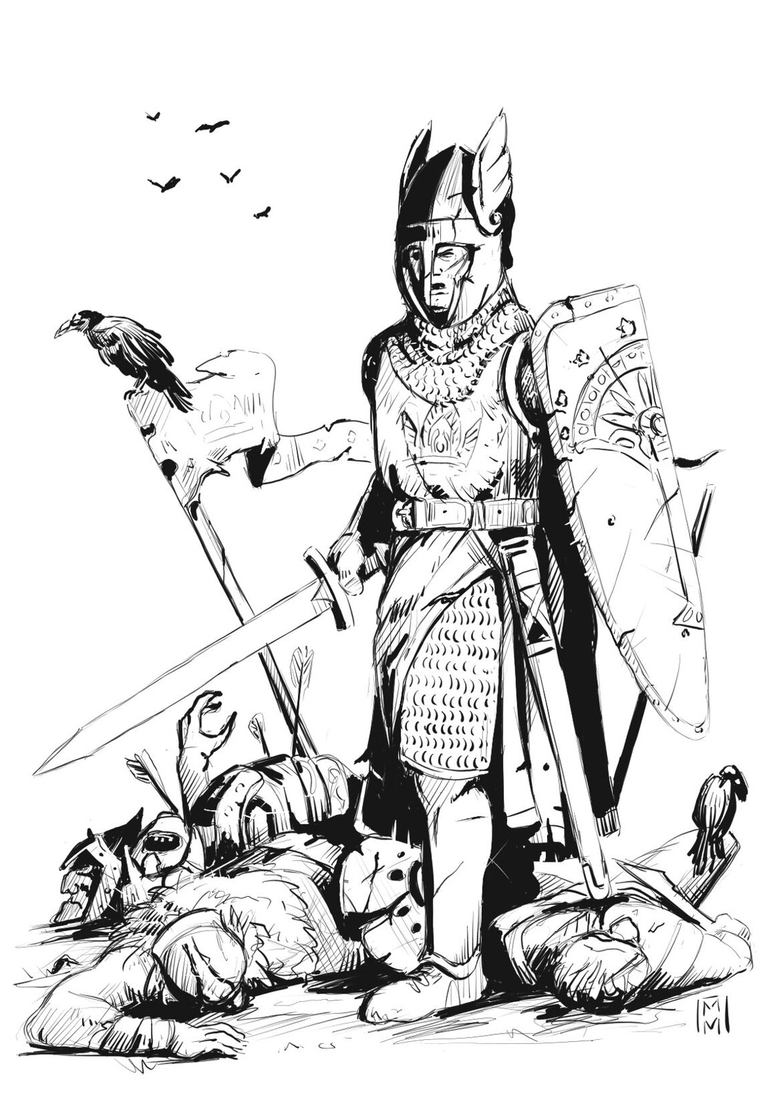 Michael Merulla - Tolkien / Arnor soldier