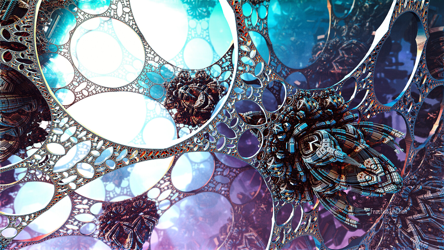 ArtStation - Cherenkov effect