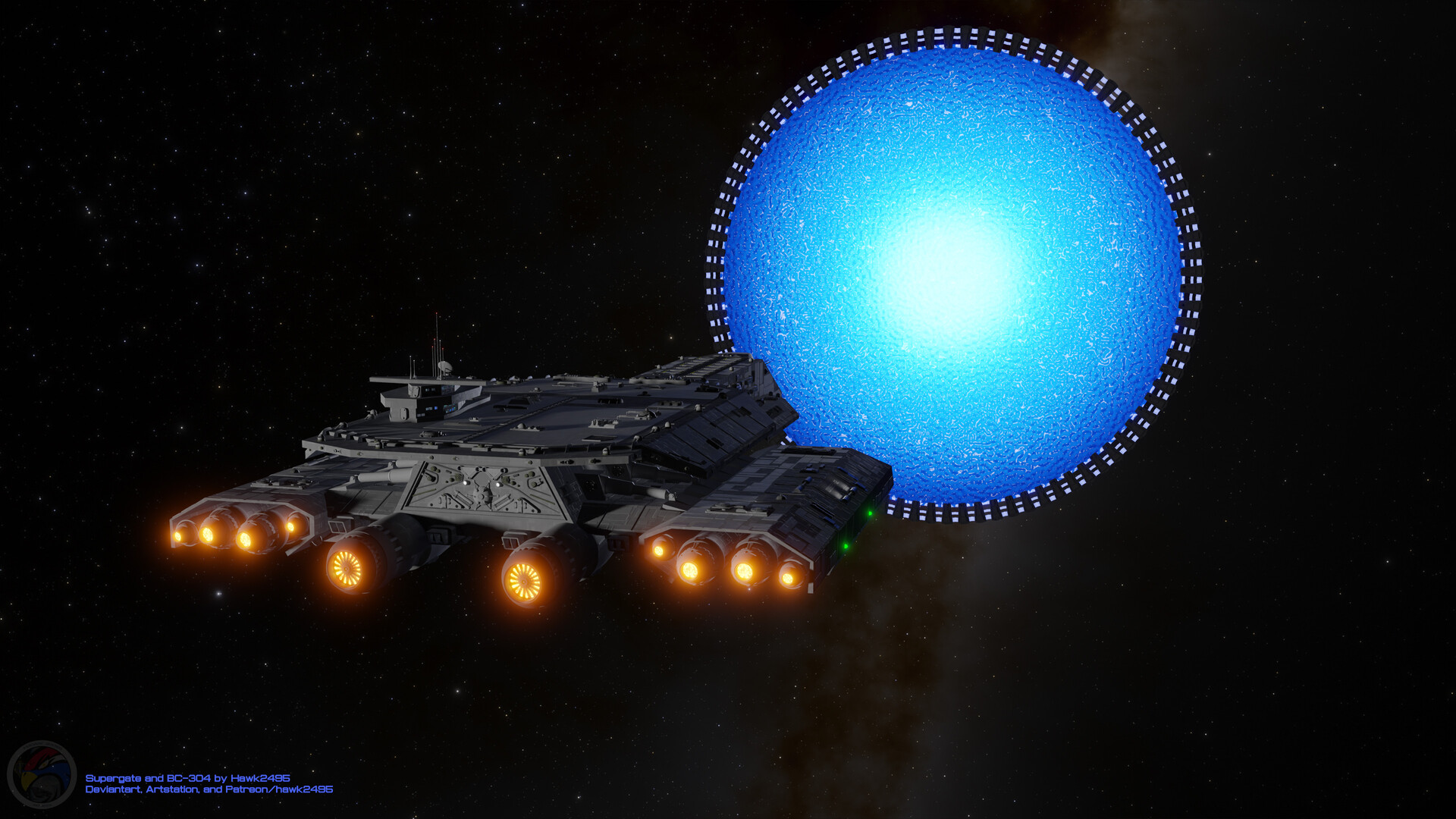 ArtStation - Fun with an Ori Supergate