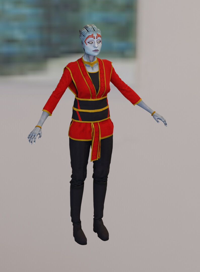 ArtStation - New outfit for Samara