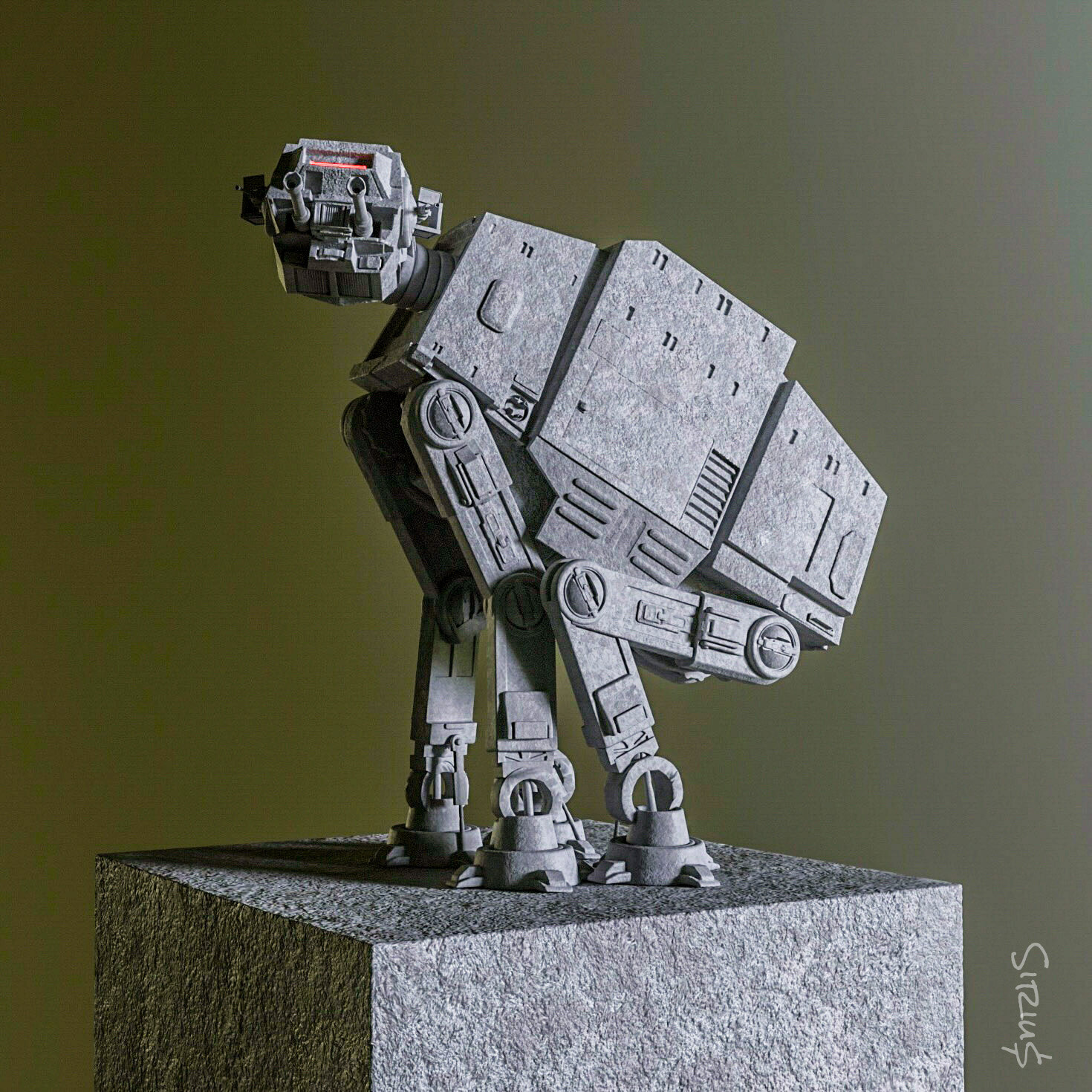 ArtStation - AT-AT 🤖 💩