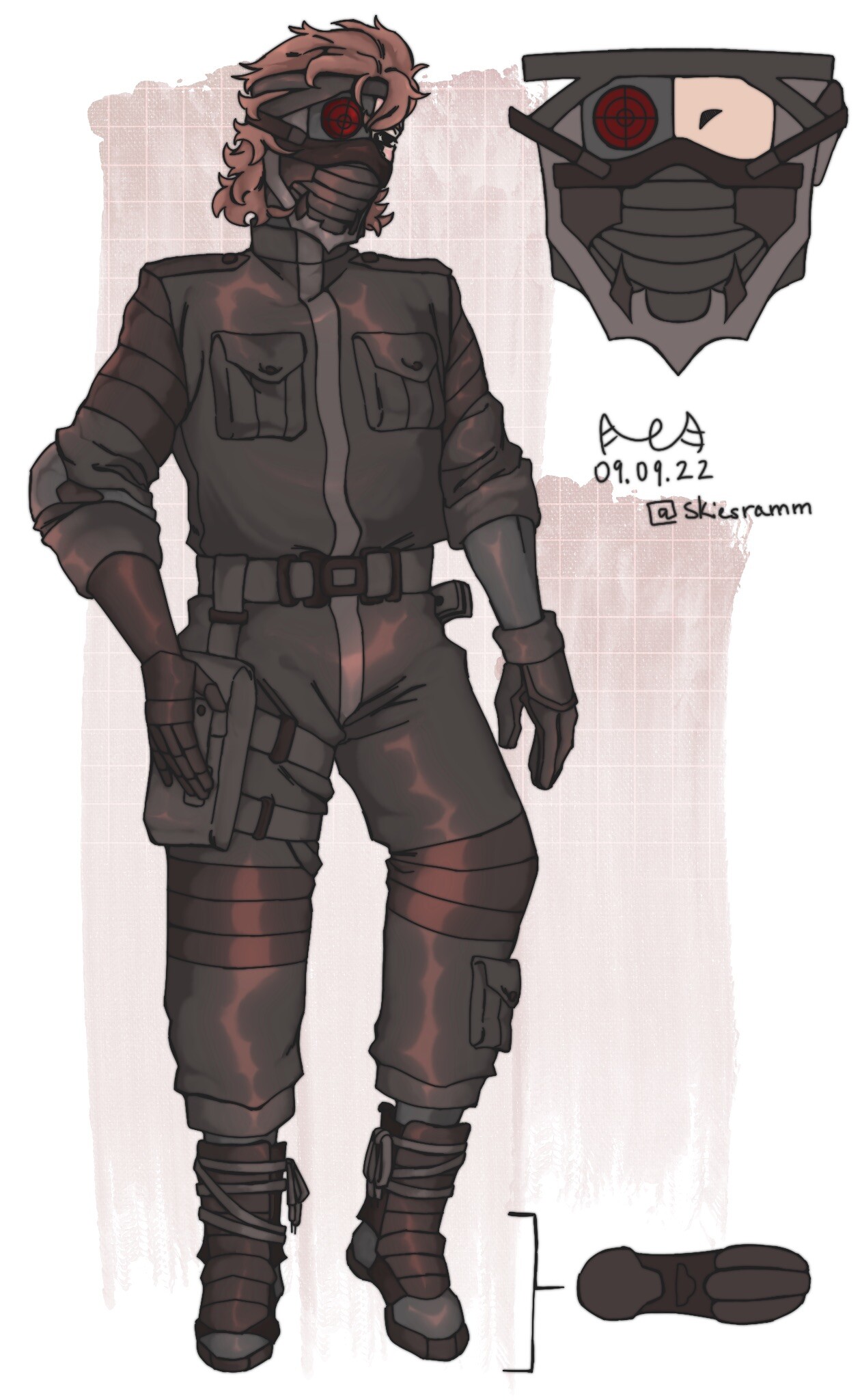 ArtStation - Camden (tactical gear concept)