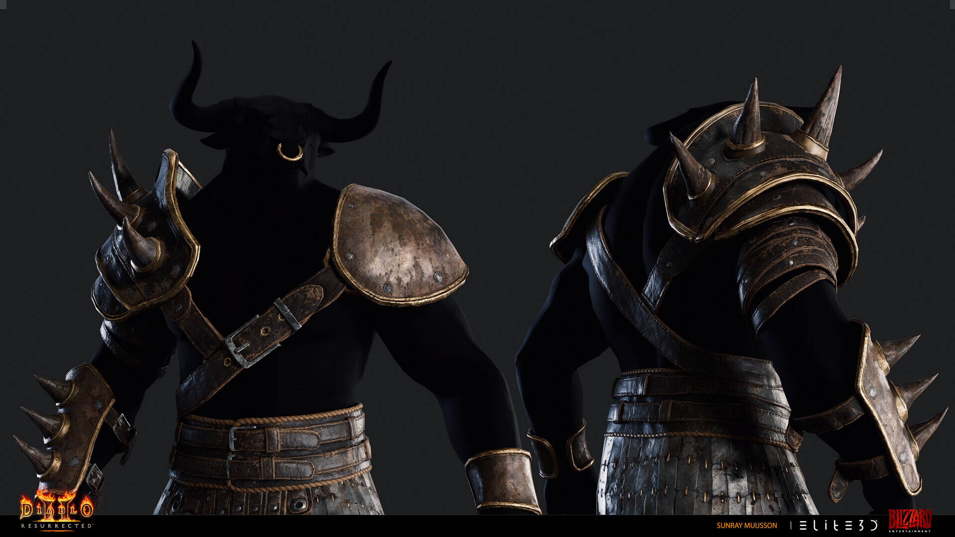 TriGon Art - Diablo II: Resurrected - Character Work