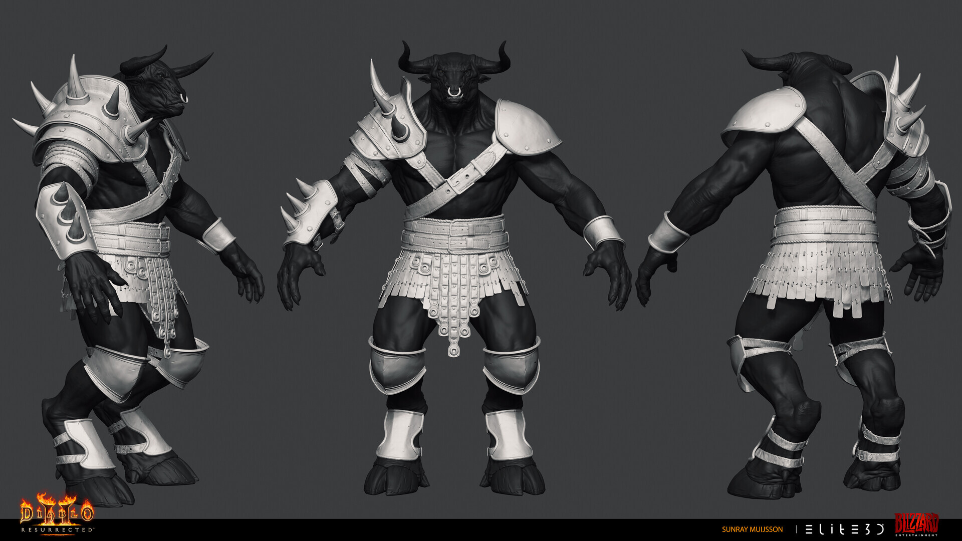 TriGon Art - Diablo II: Resurrected - Character Work