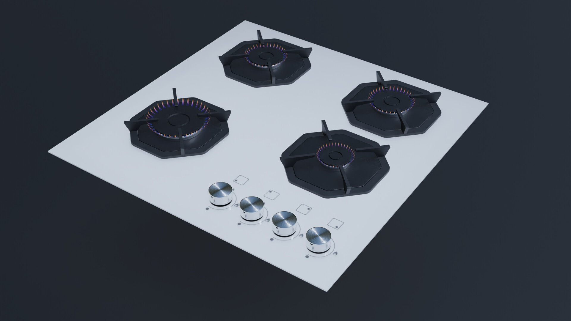 ArtStation - Built-in Gas Hob