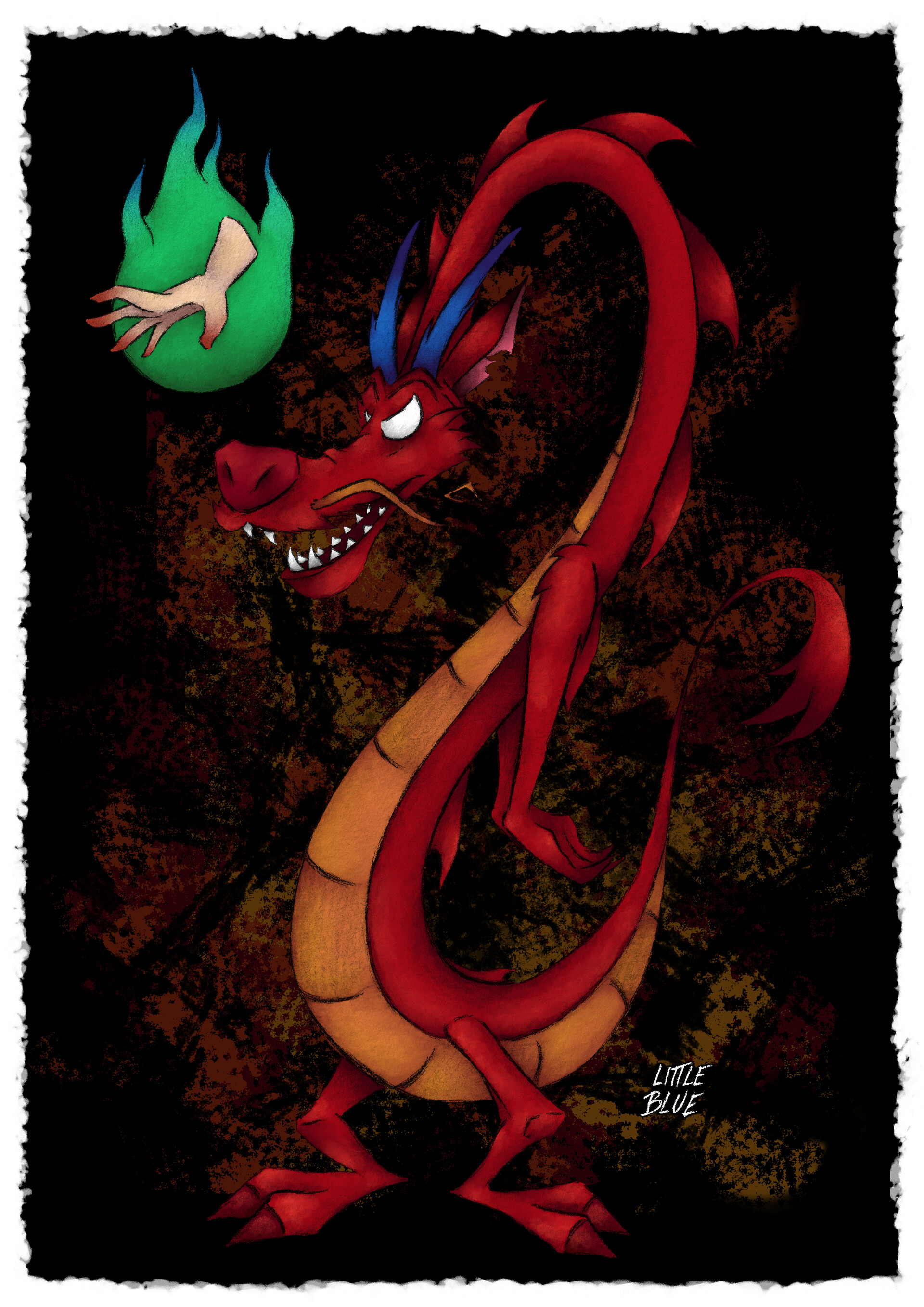 ArtStation - Dark mushu