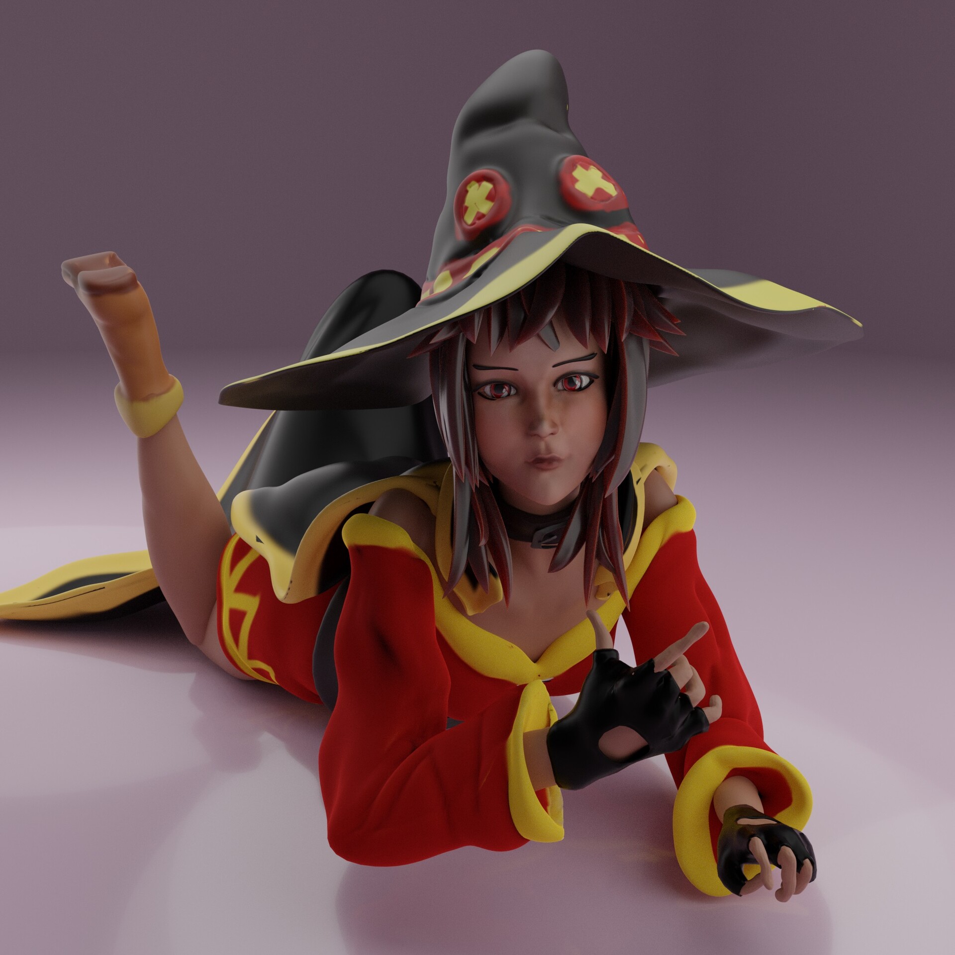 ArtStation - Megumin 3D KonoSuba