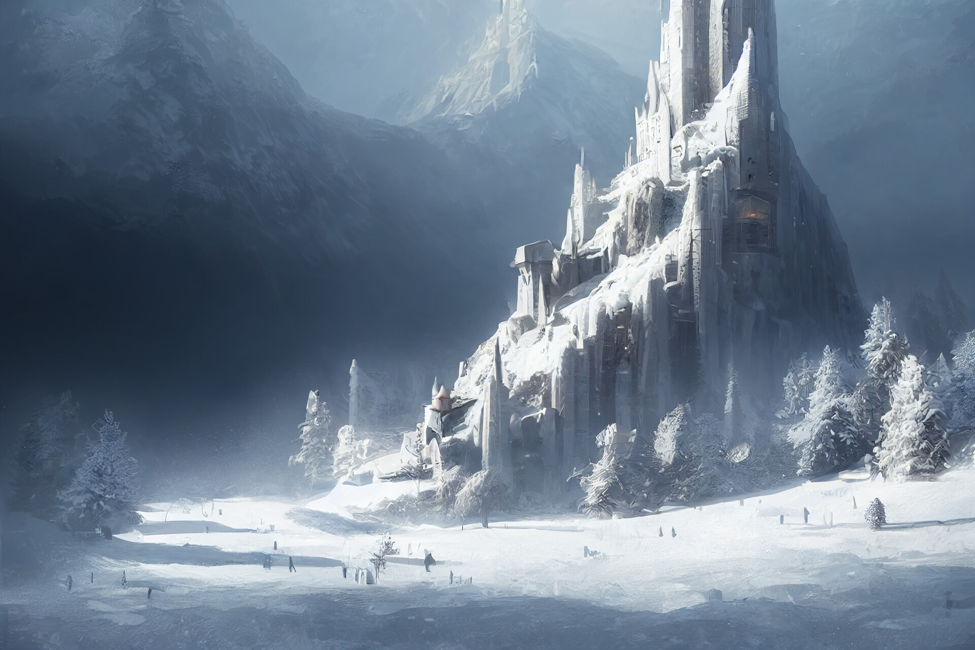 ArtStation - frozen memories