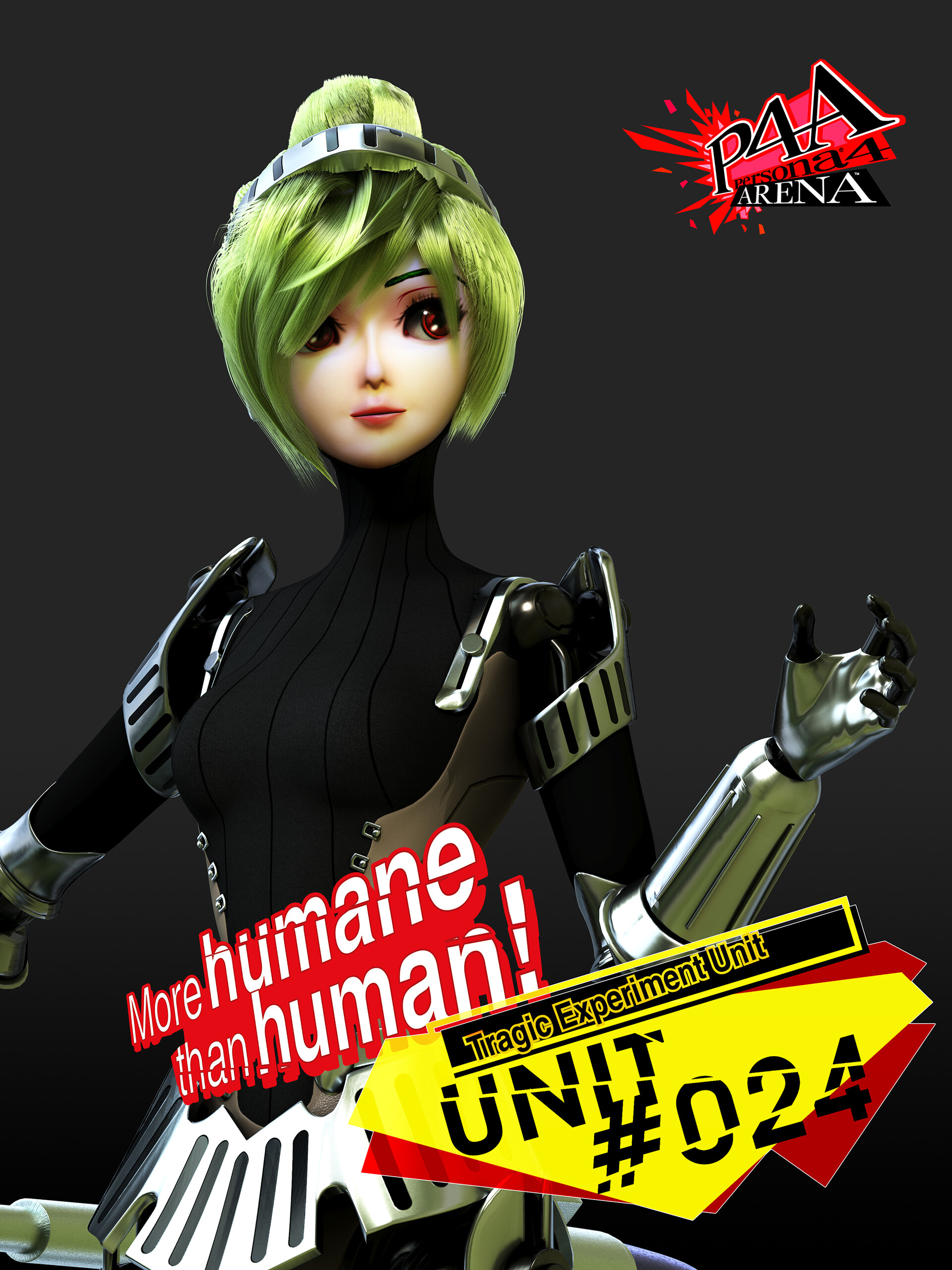 ArtStation - UNIT #024 (機体番号024) - P4U