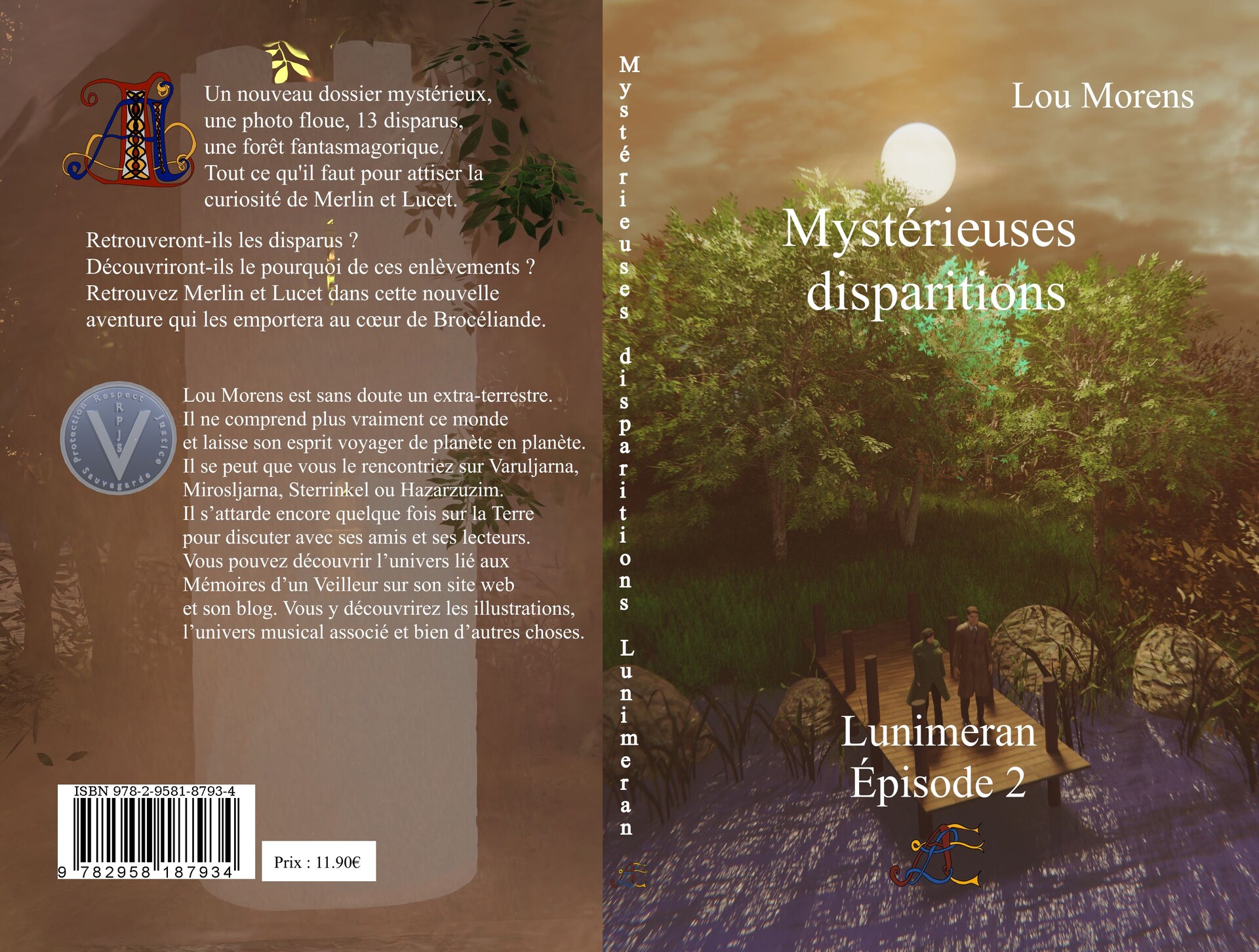 ArtStation - Book Cover : Mystérieuses disparitions