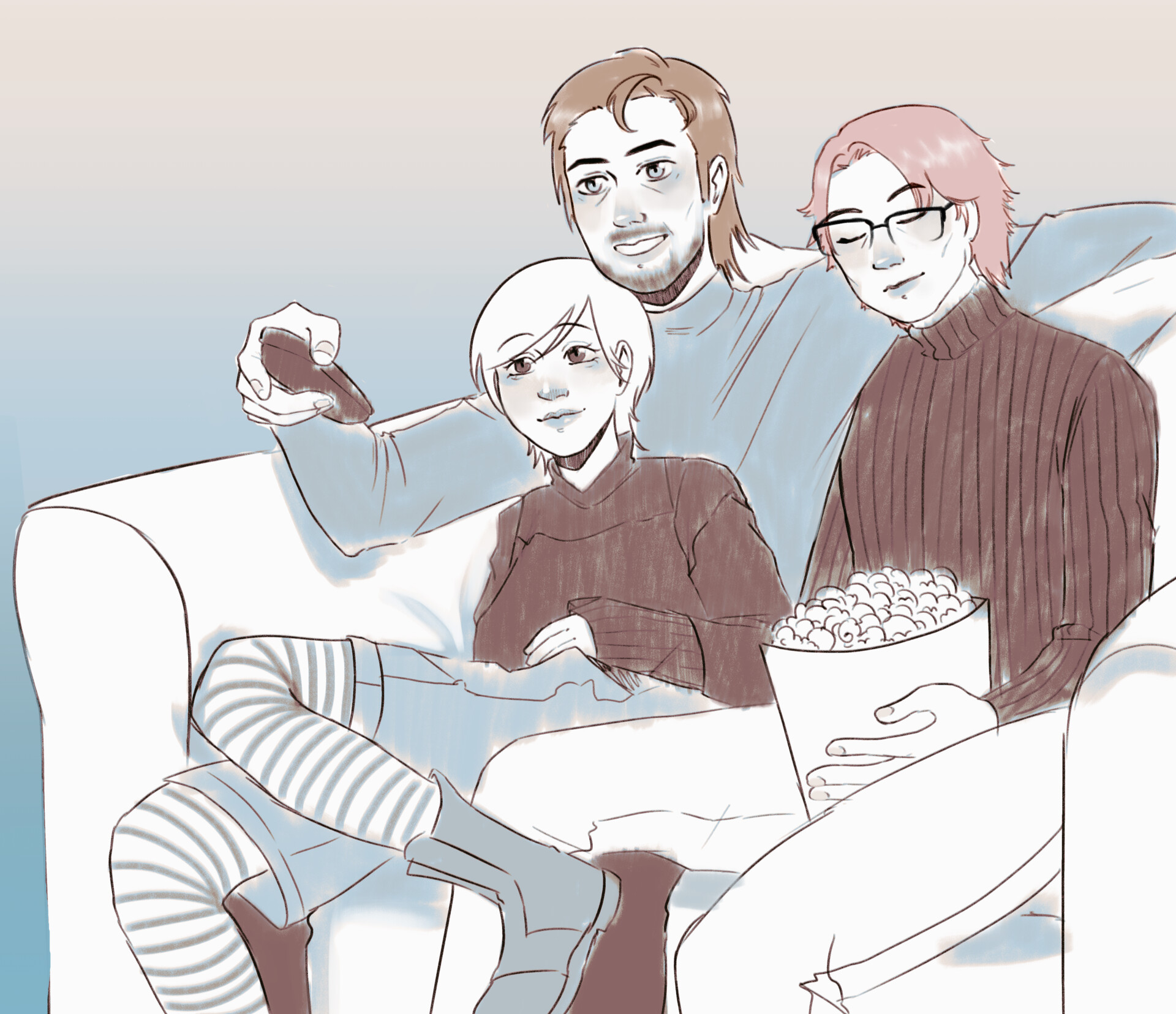 ArtStation - Snake, Otacon and Sunny