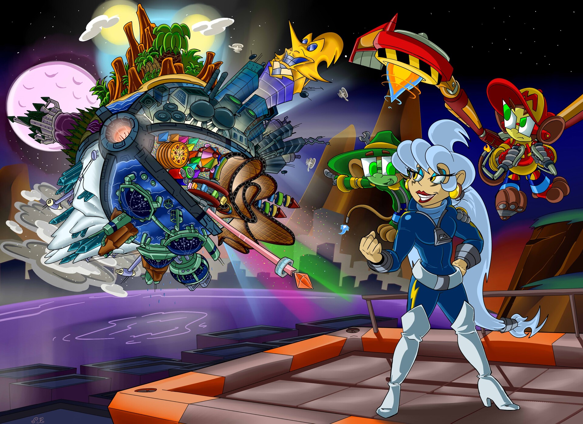 ArtStation - Welcome to planet Topia