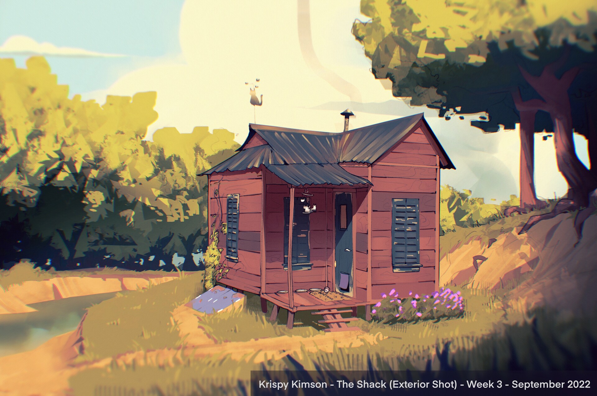 ArtStation - JPU shack task week 3