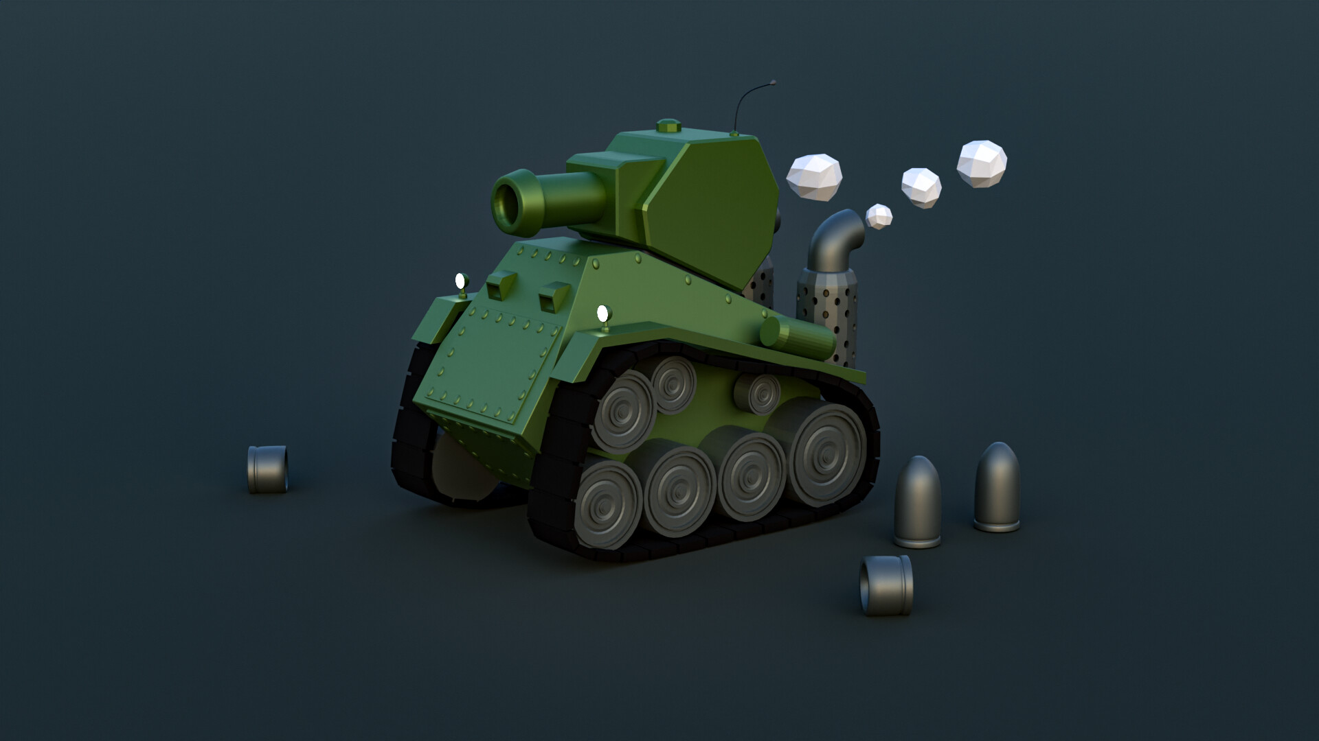 ArtStation - Tank Lowpoly