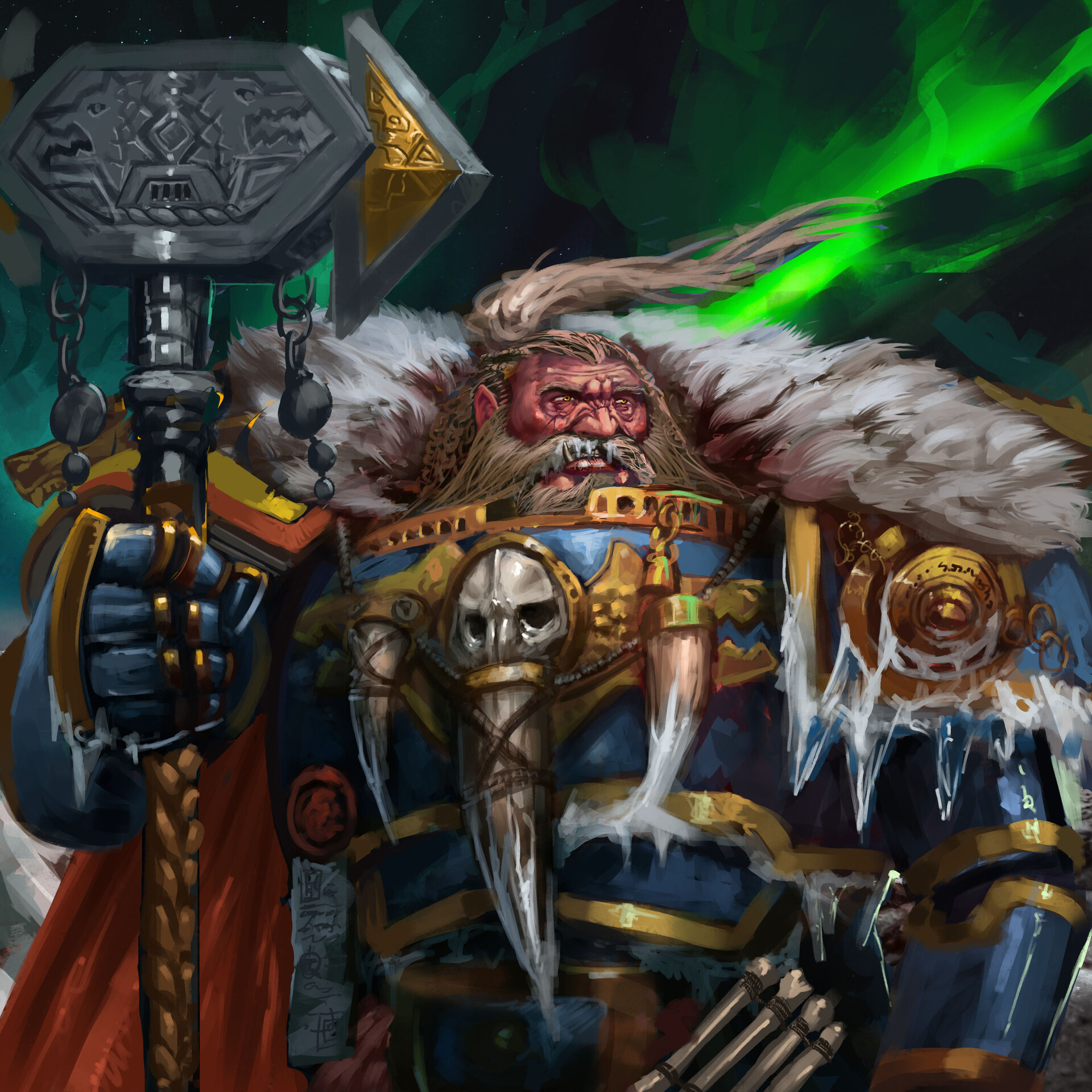 ArtStation - Old wolf