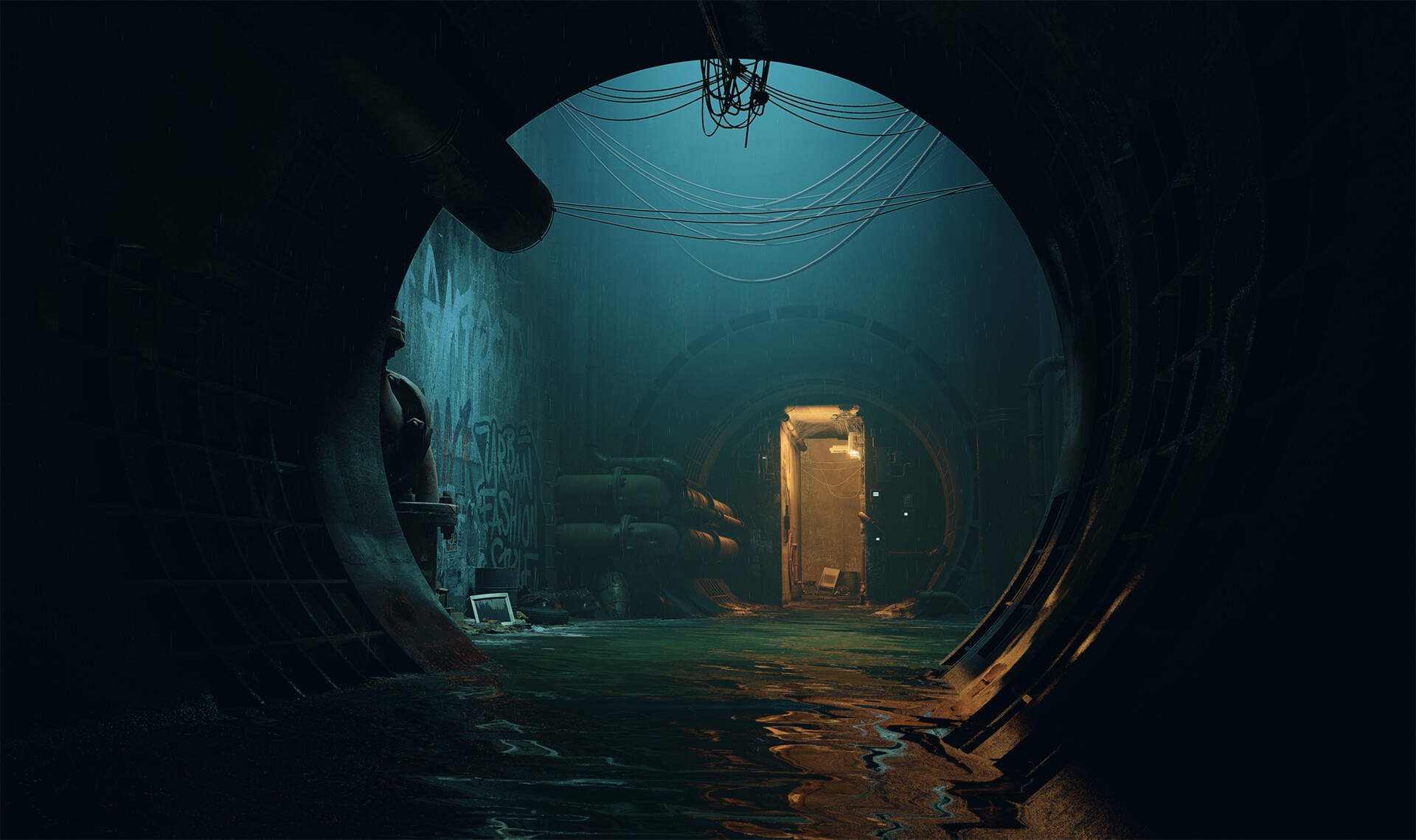 MR Keos - Stray - The Sewers FANART SCENE