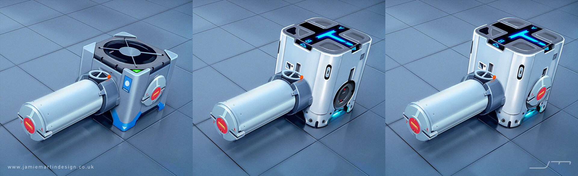 Jamie Martin - Space Station: Factory Modules - concept art