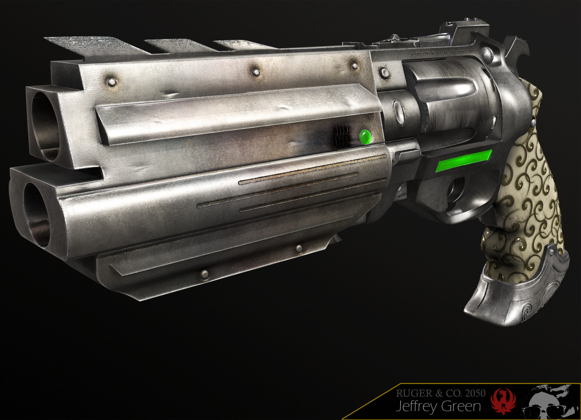 Jeffrey Green - Futuristic Ruger Magnum