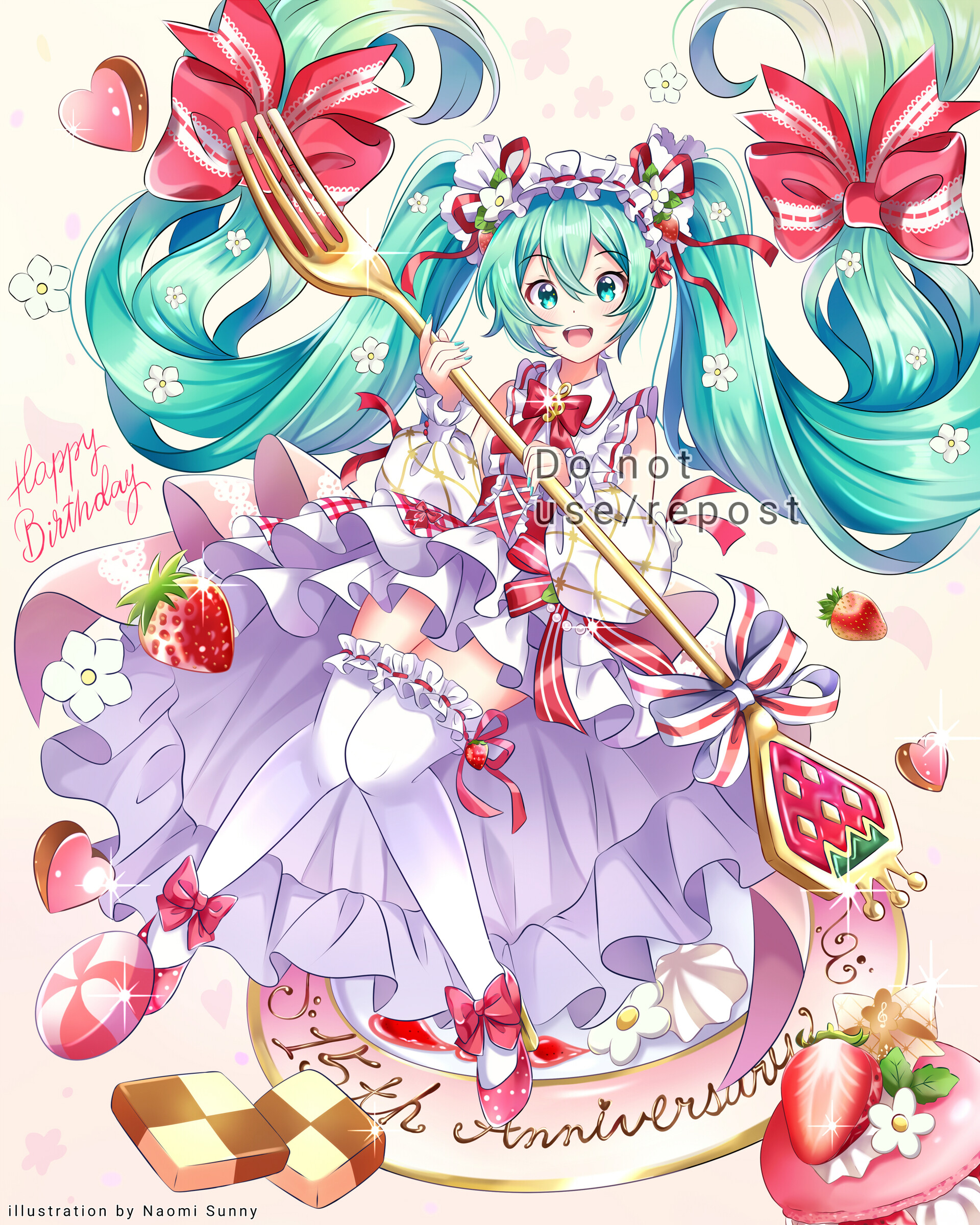 Artstation Hatsune Miku 15th Anniversary