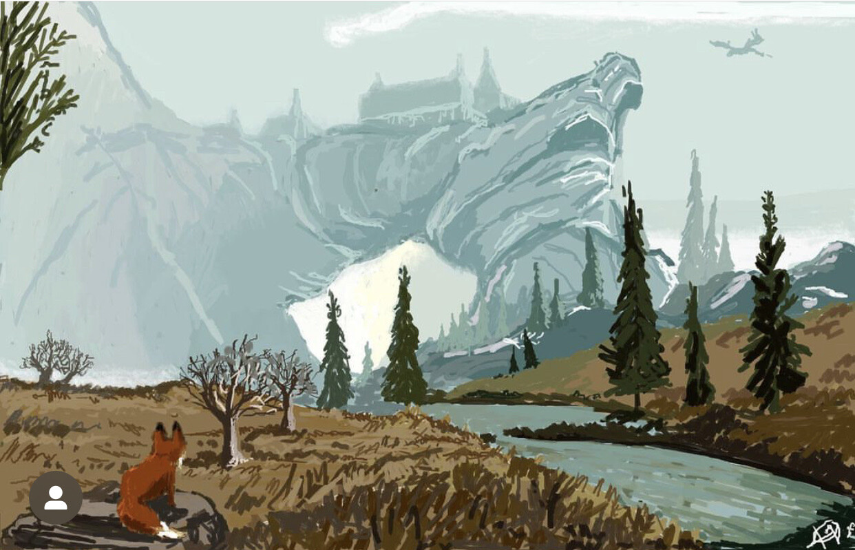 Microsoft Paint Art Landscapes