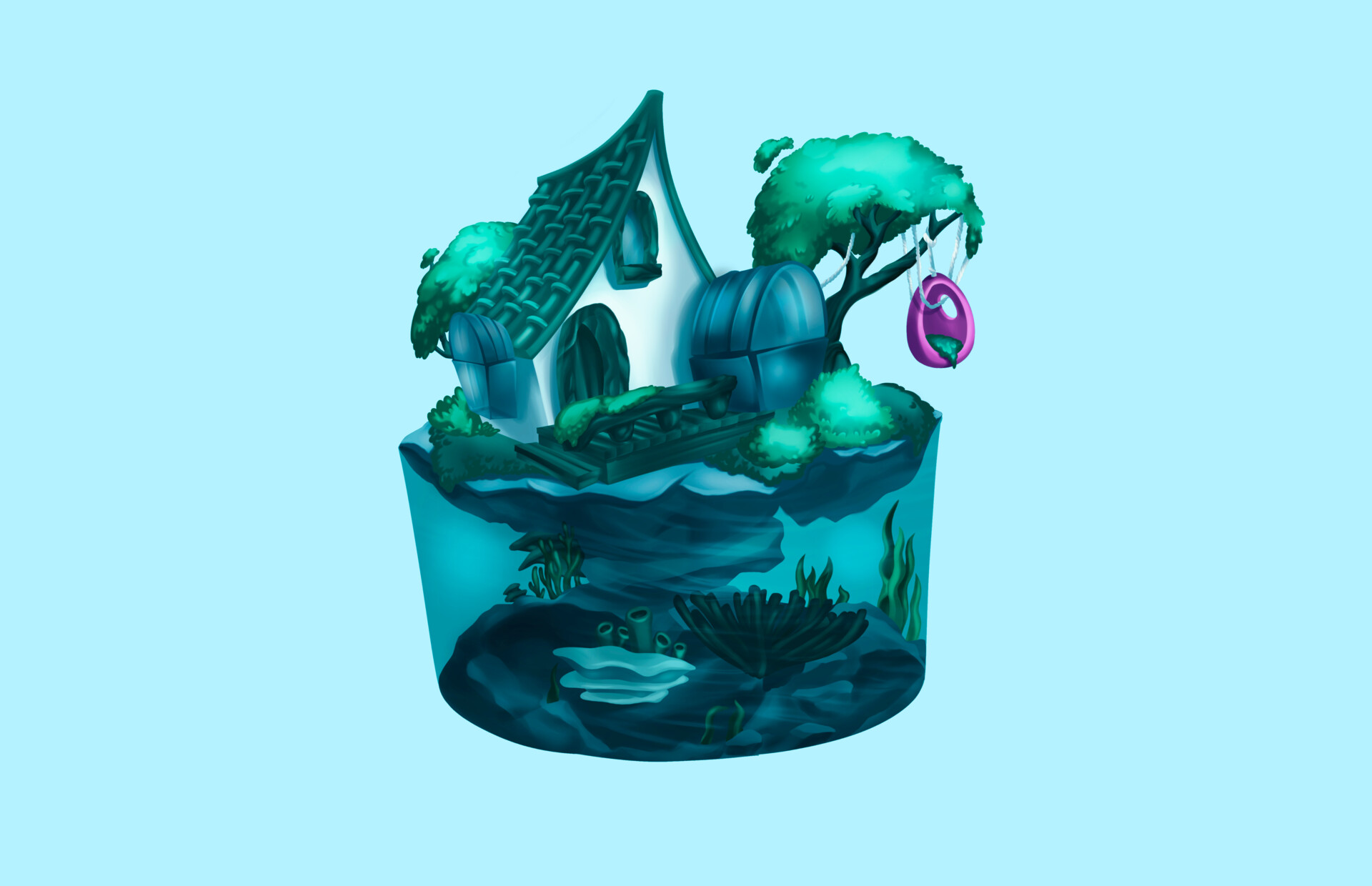 ArtStation - House concept art