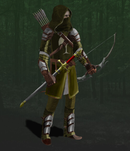 ArtStation - Character and weapon redesign-Eradan-Lord Of The Rings War ...