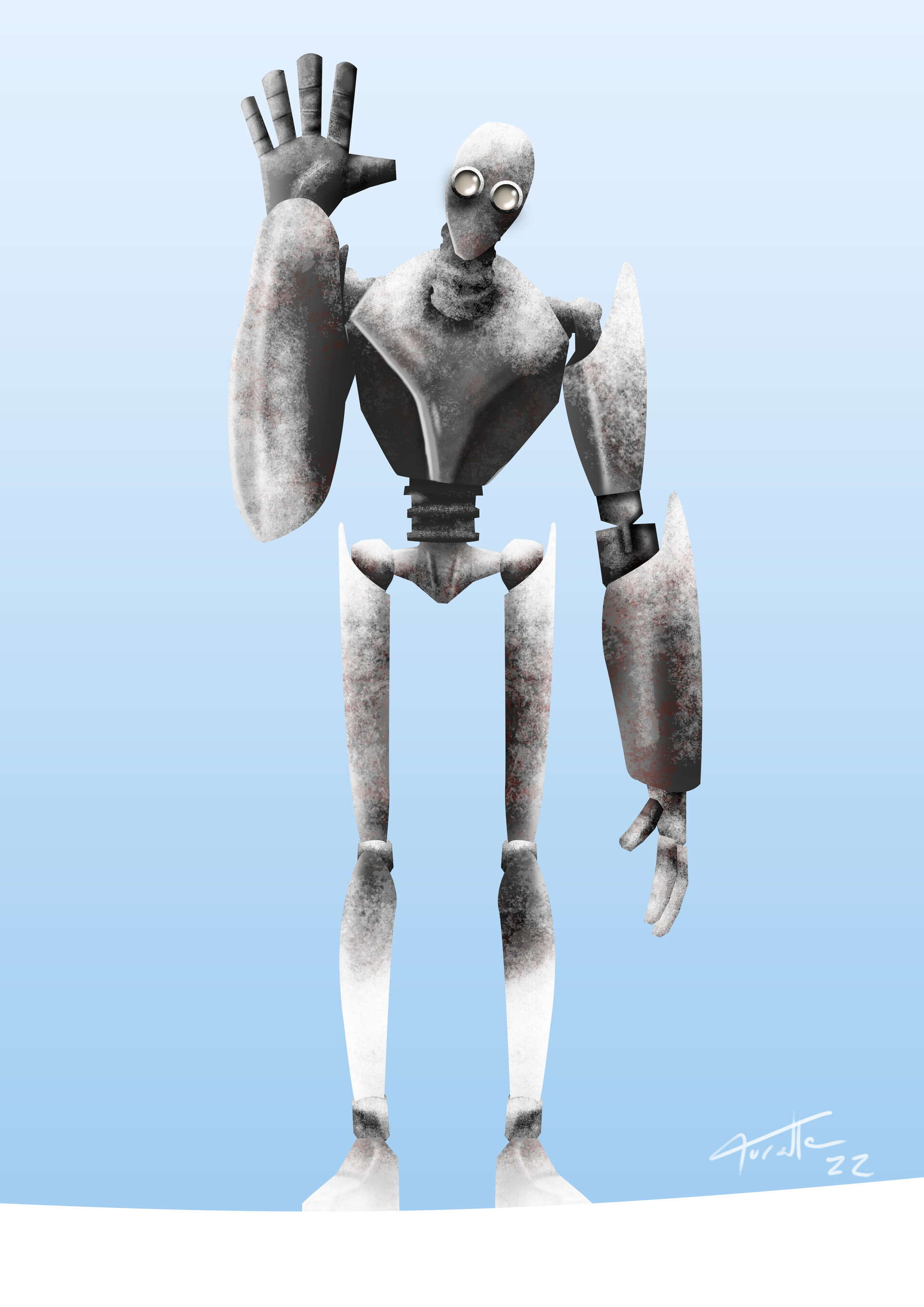 ArtStation - Out In The Cold - Character Design