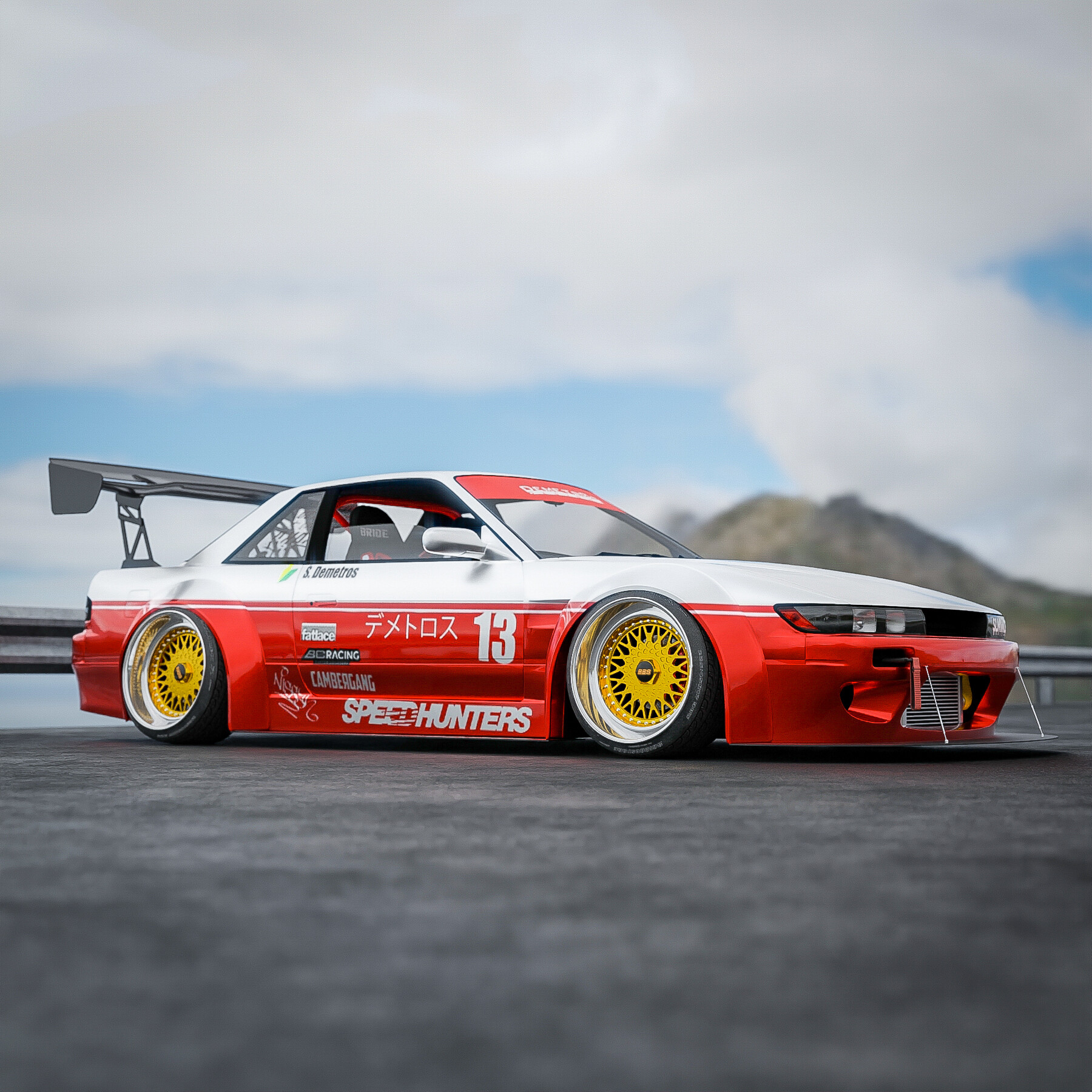 Nissan Silvia S13 Drift