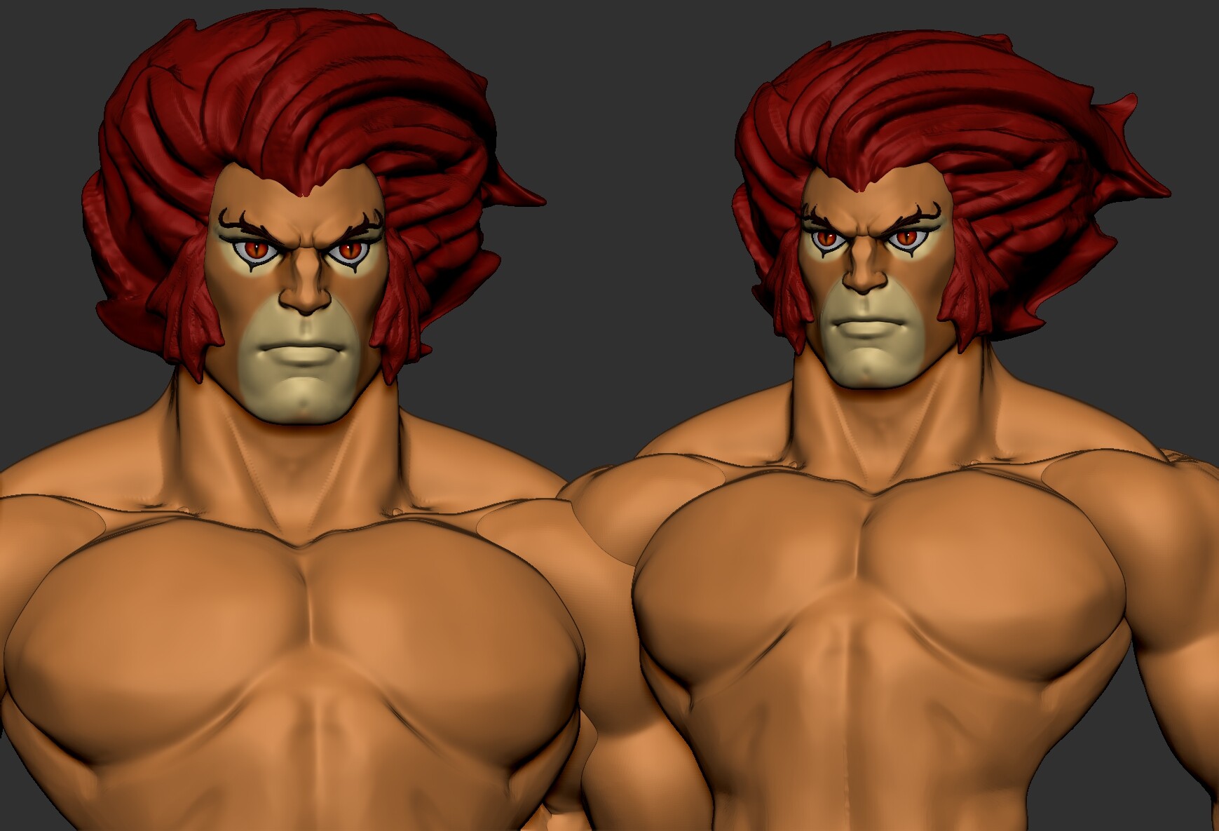 Pablo Perdomo - Thunder Cats Lion sketch