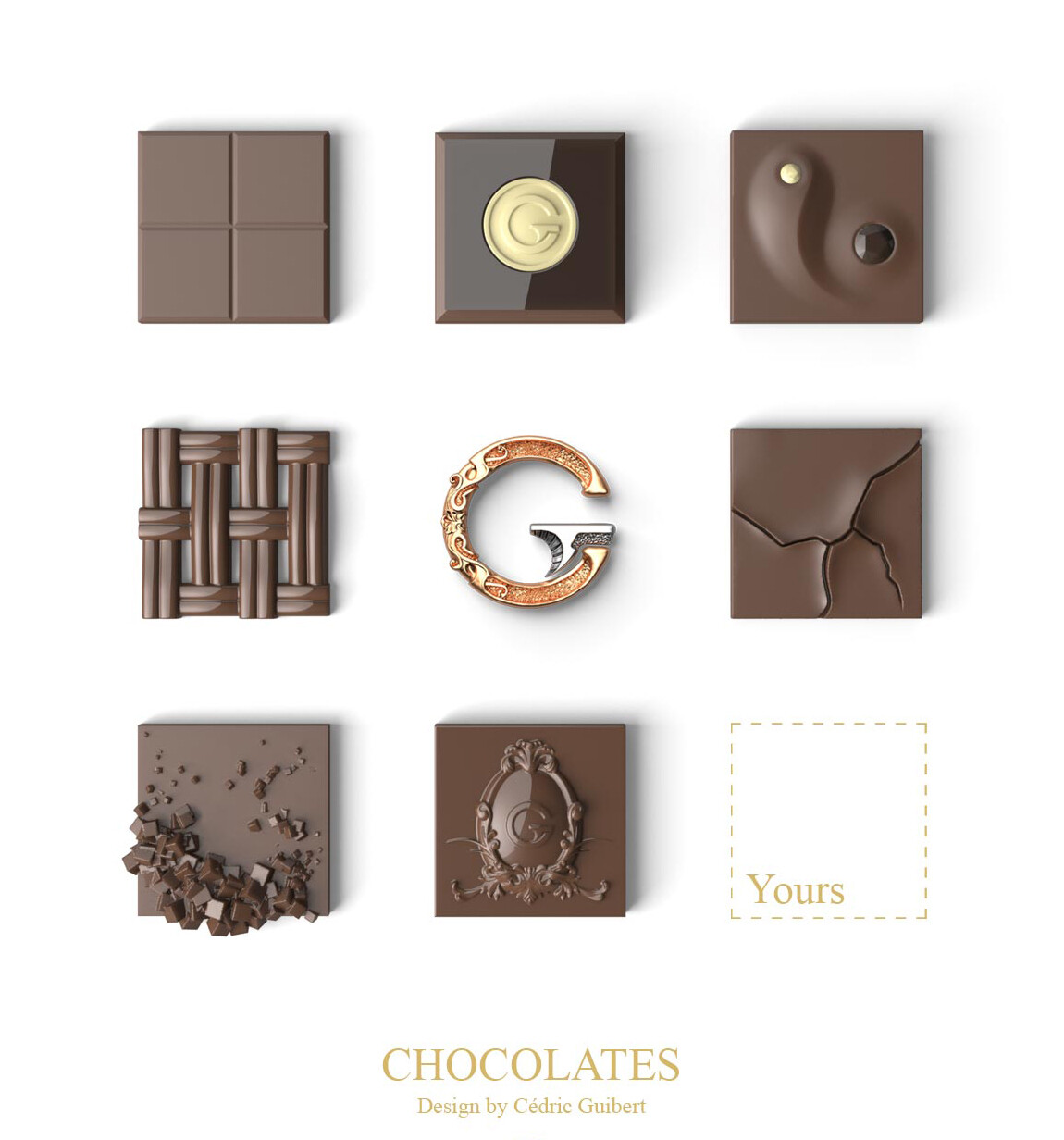 ArtStation - Design chocolates
