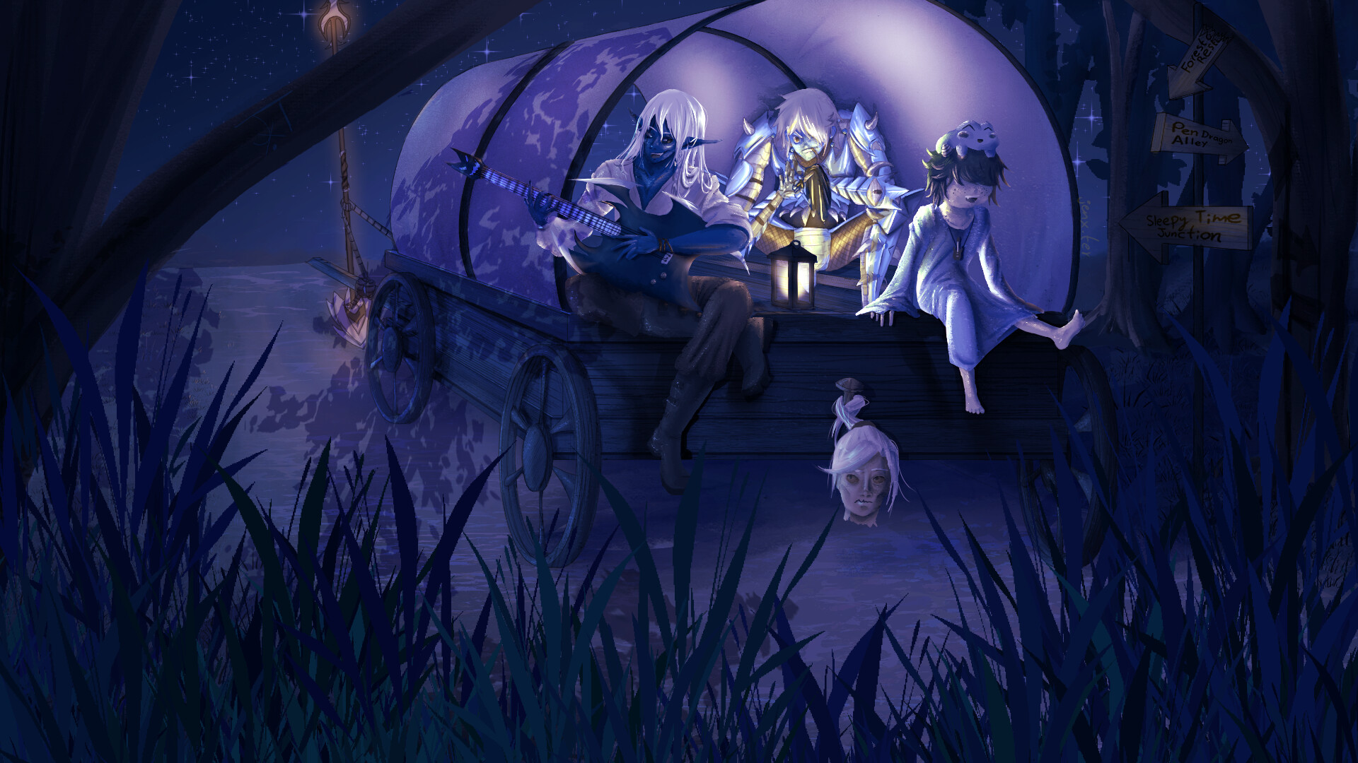 sleepy time junction animated