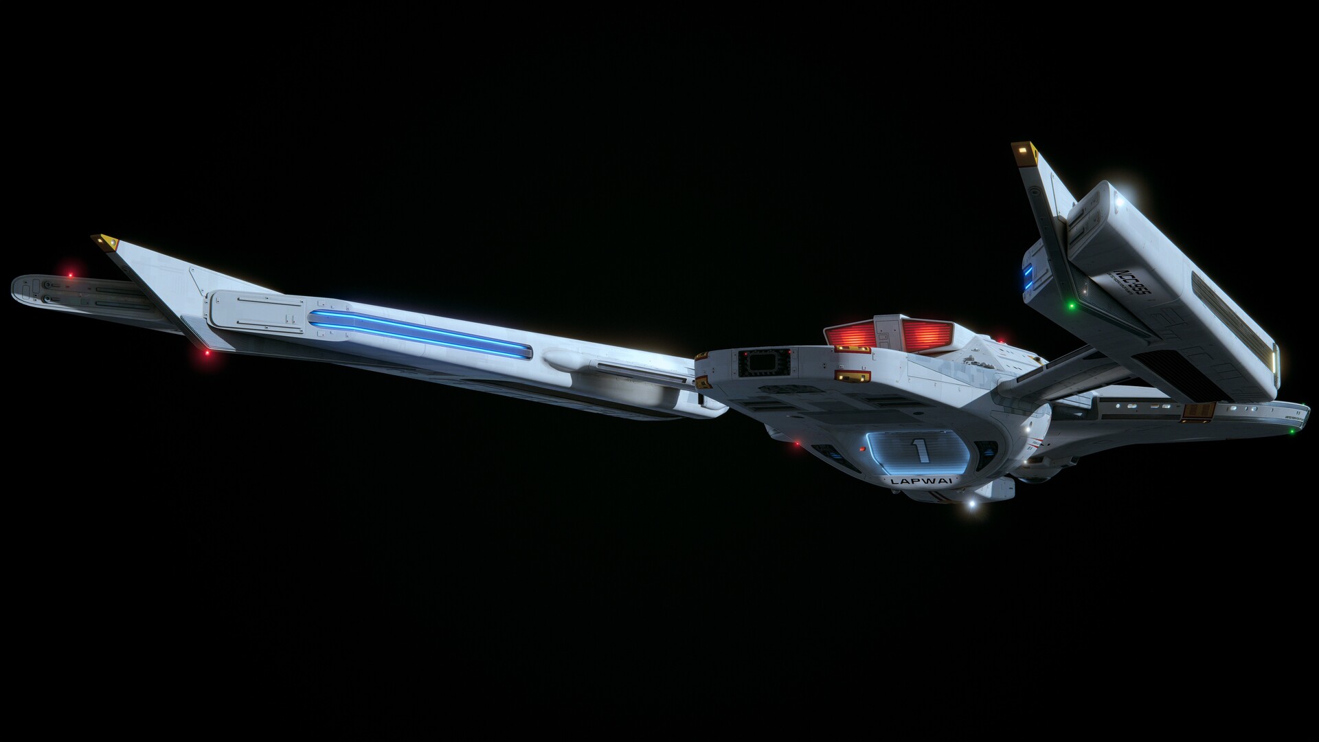 Howard Day - The USS Lawpai (NCC-955) takes on a Klingon Bird of Prey!