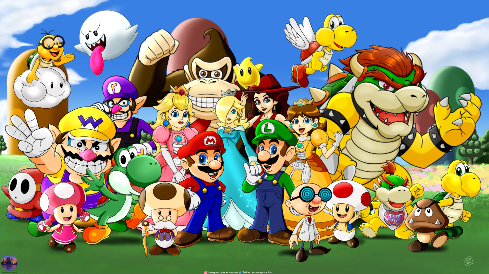 ArtStation - Super Mario