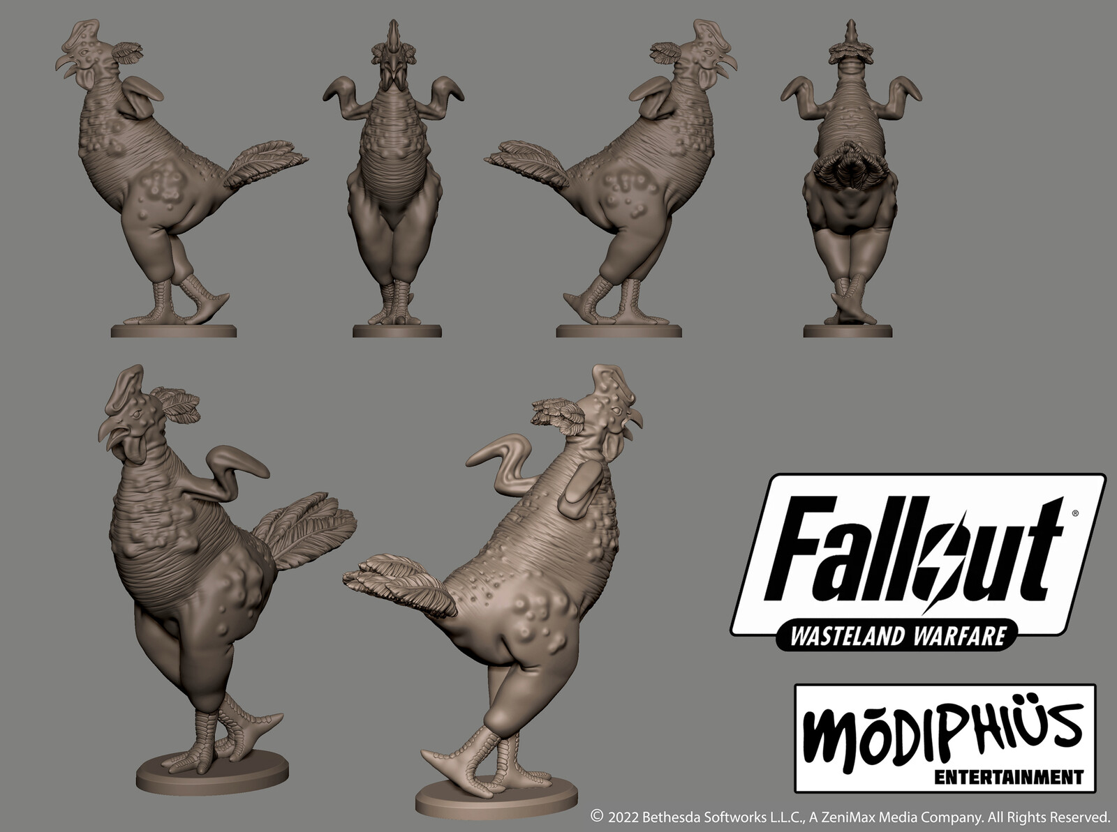 Sean H Bullough - Fallout - Wasteland Warfare - Wasteland Creatures ...