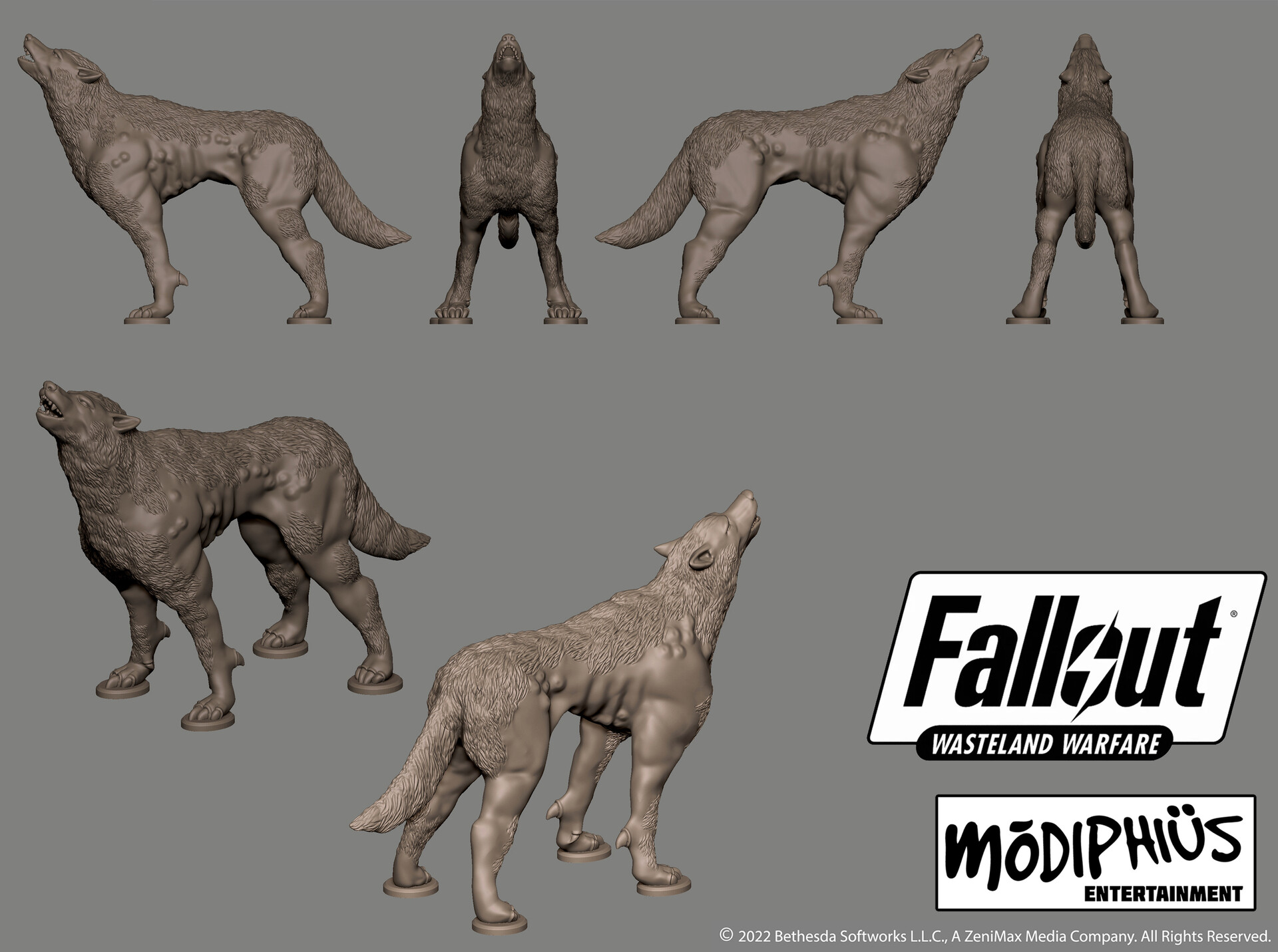 Sean H Bullough - Fallout - Wasteland Warfare - Wasteland Creatures ...