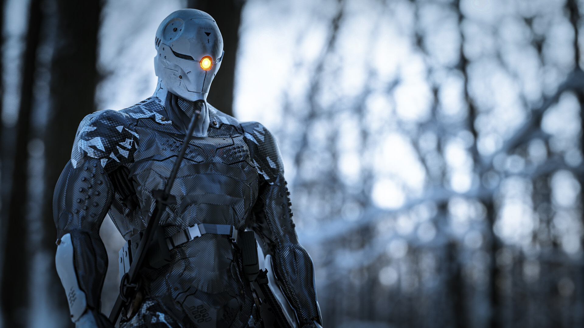 gray fox concept art