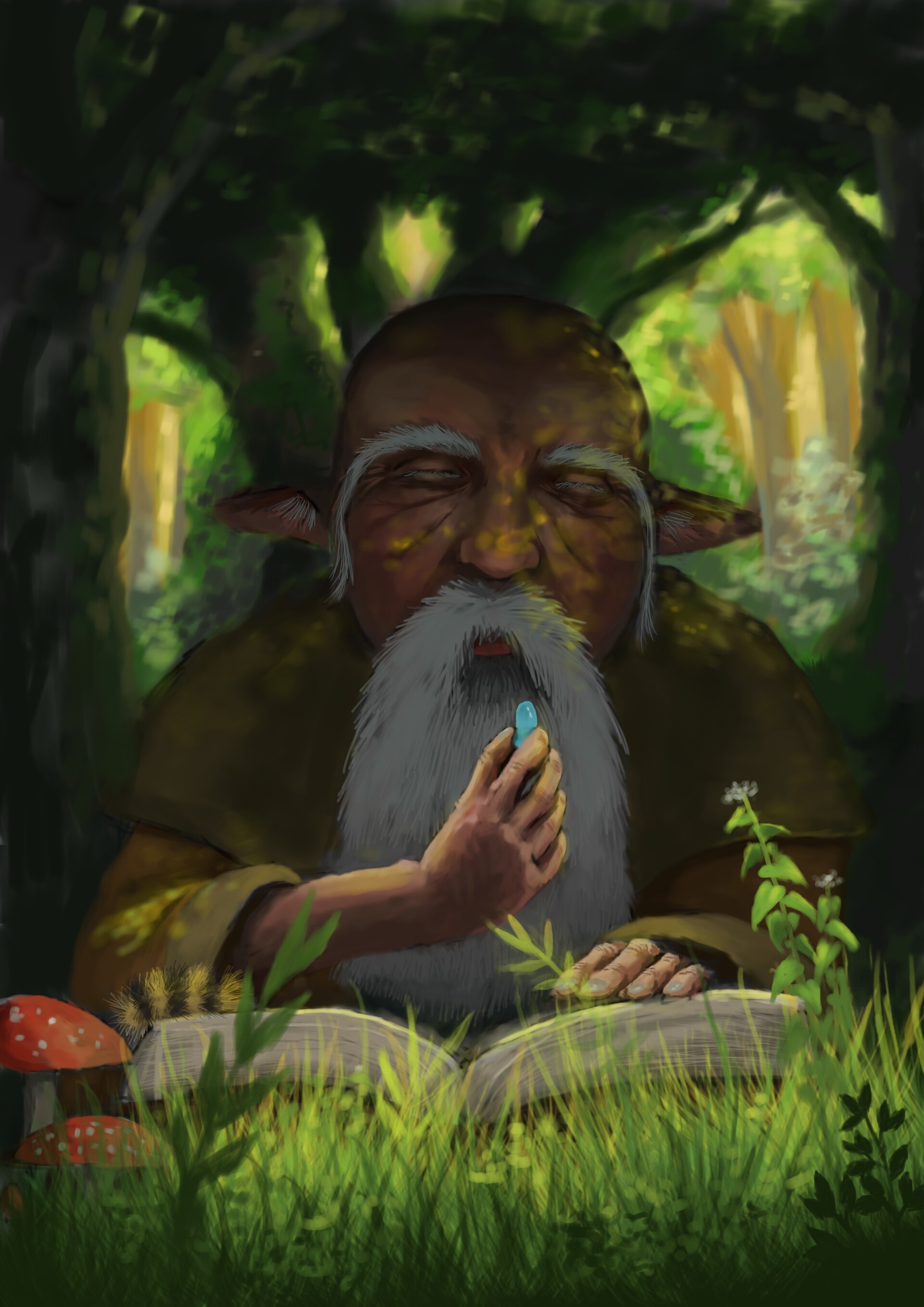 ArtStation - Evu the Loremaster