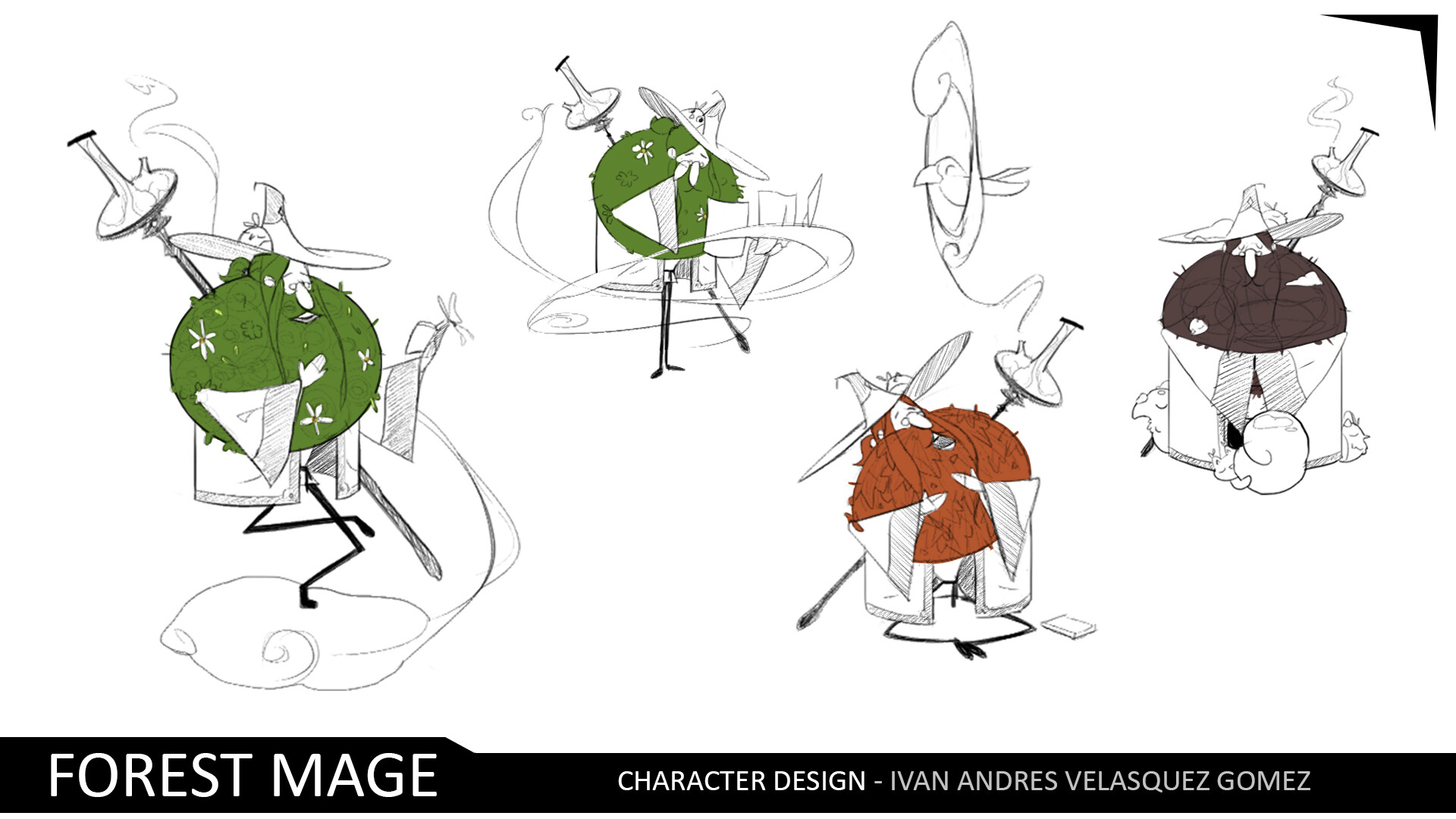 ArtStation - FOREST MAGE