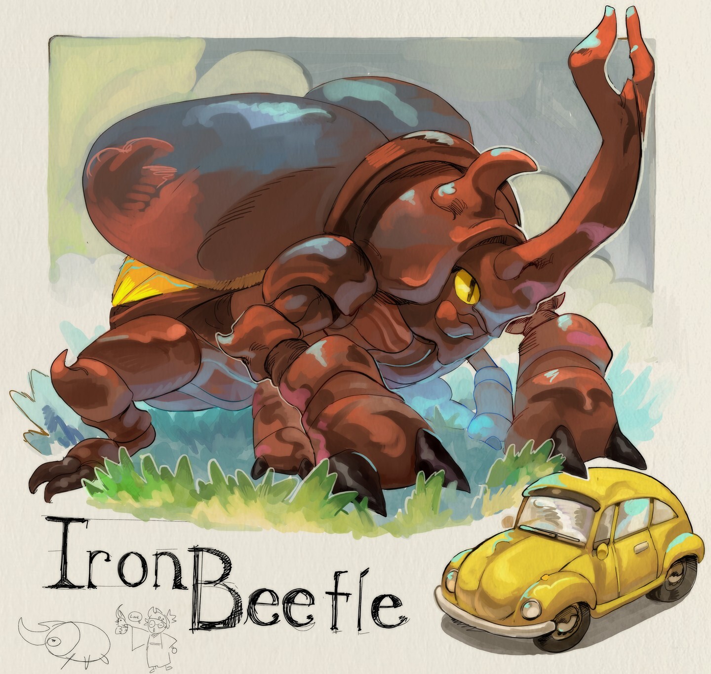 ArtStation - Iron Beetles