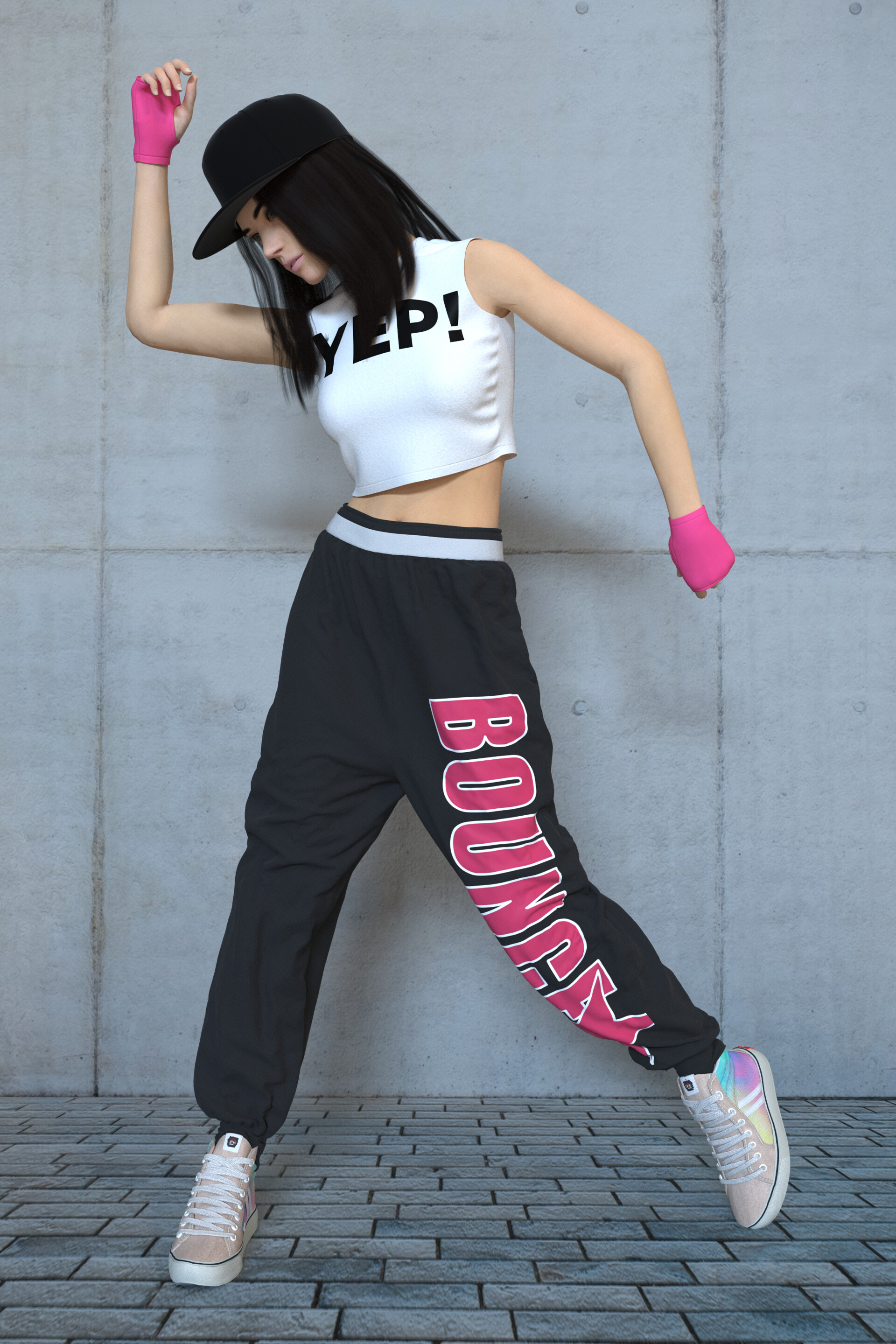 ArtStation - Experiment with clo3d render #1 :)