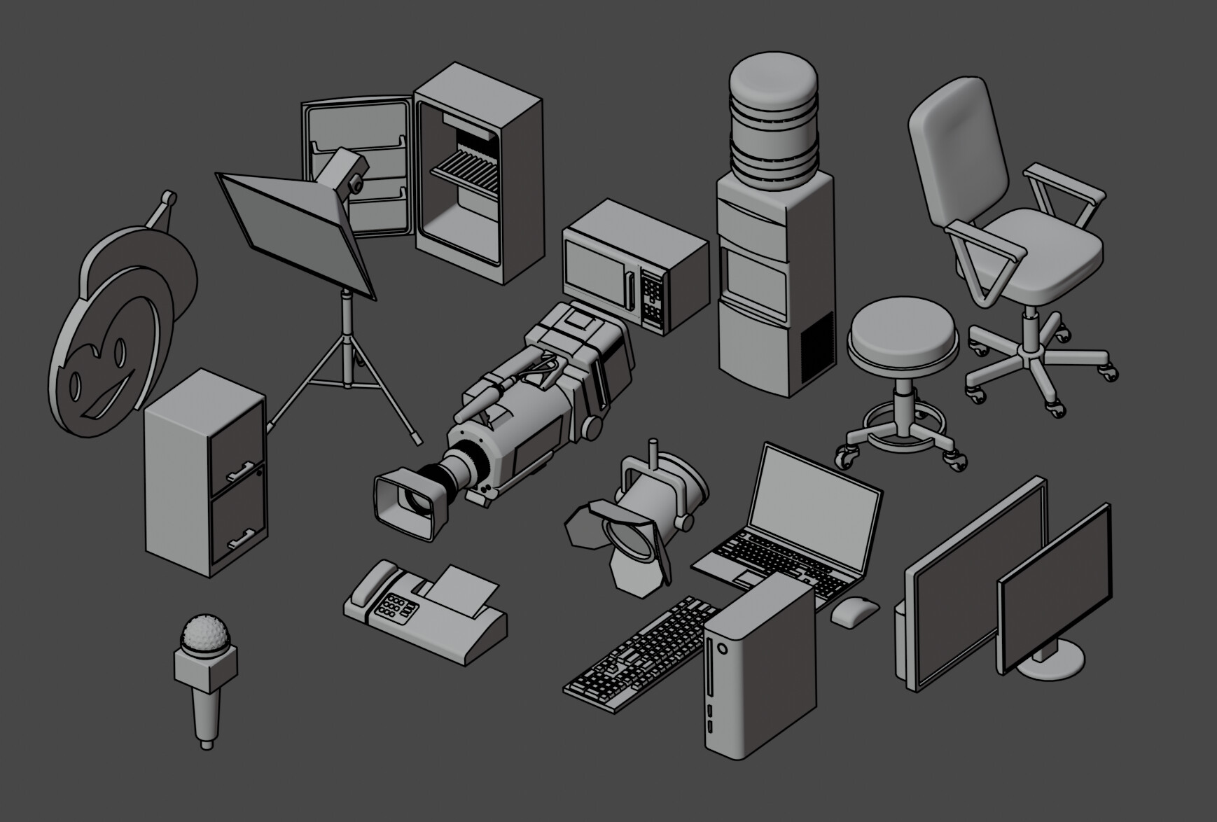 Takuya Kerr - KBB News - 3D Assets