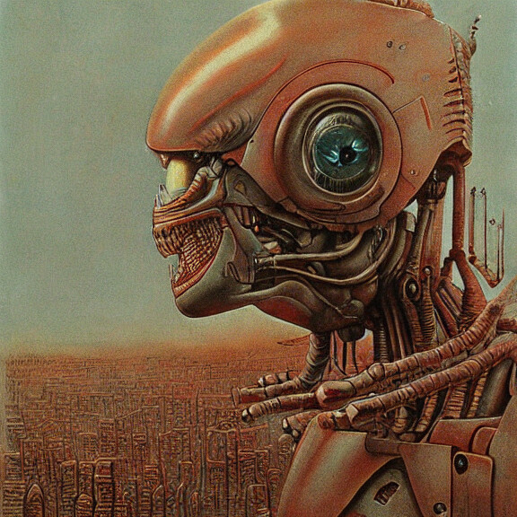 ArtStation - Robot Alien 16