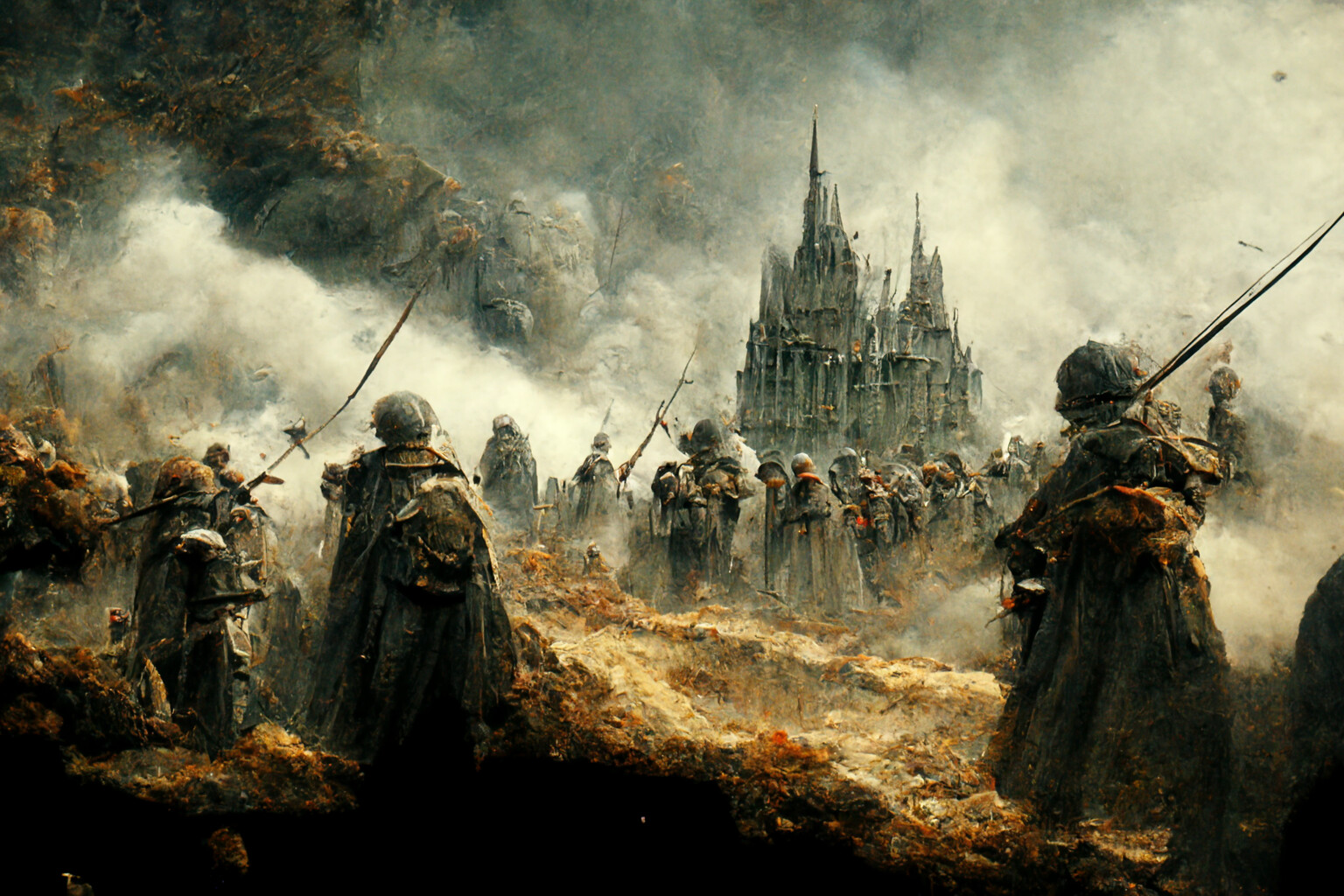 ArtStation - Rohan City Of The Rohirrim
