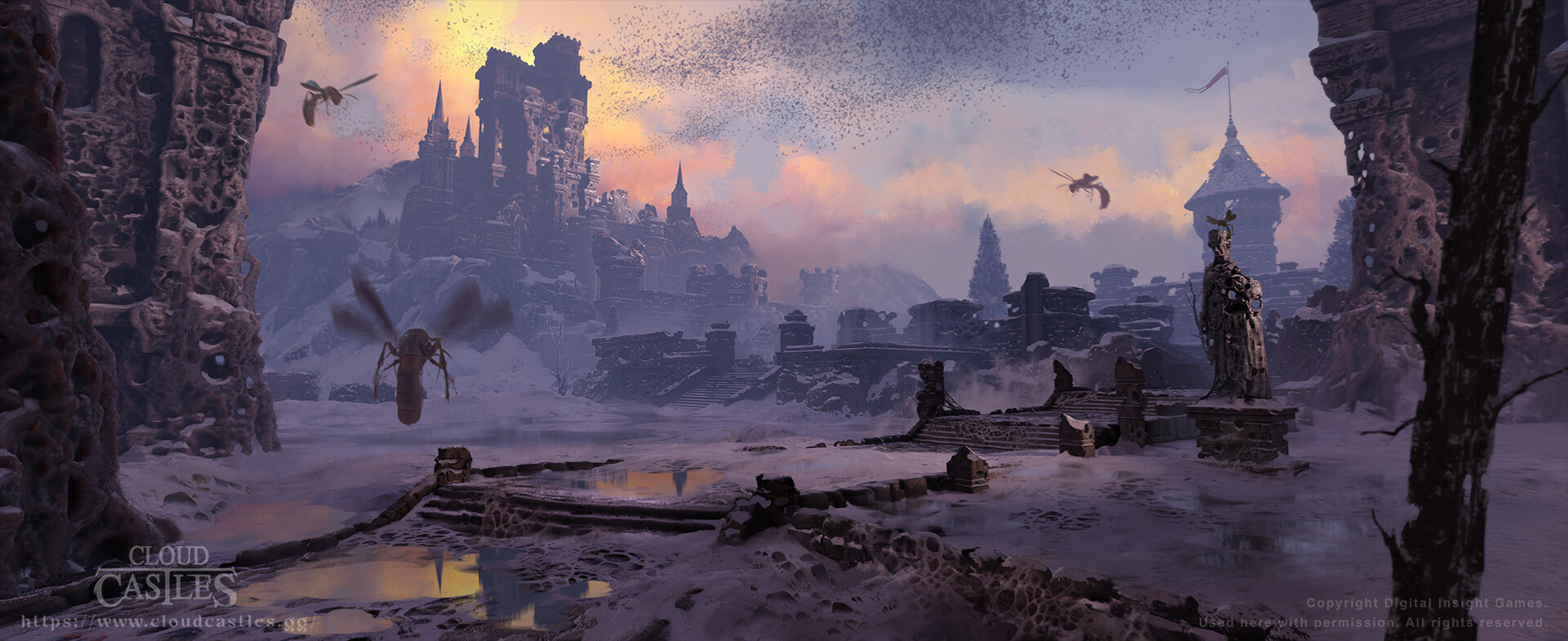 ArtStation - Cloud Castles - Swarm